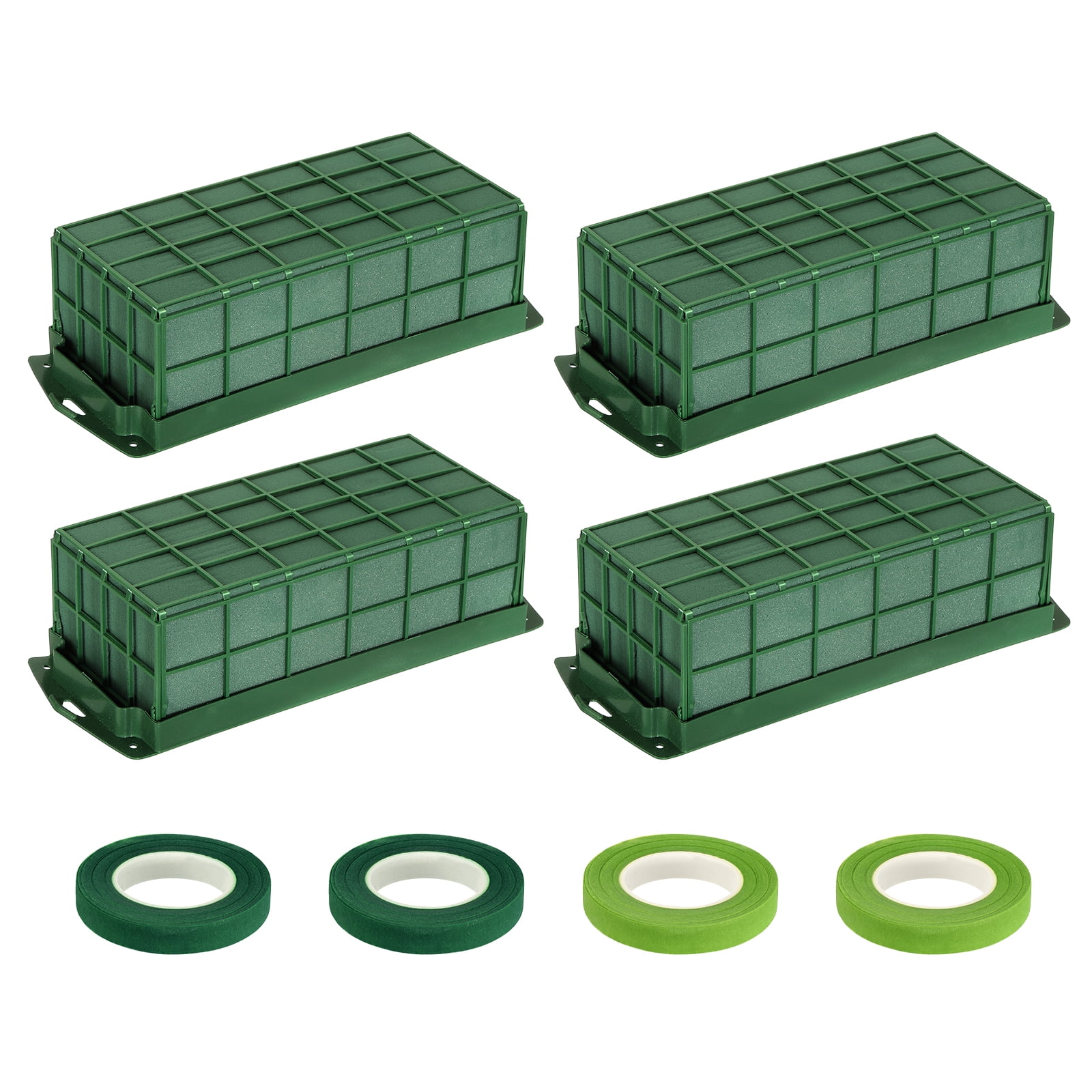 Uxcell Floral Foam Cage Flower Holder, Rectangle 12x5x3 Inch Cage ...