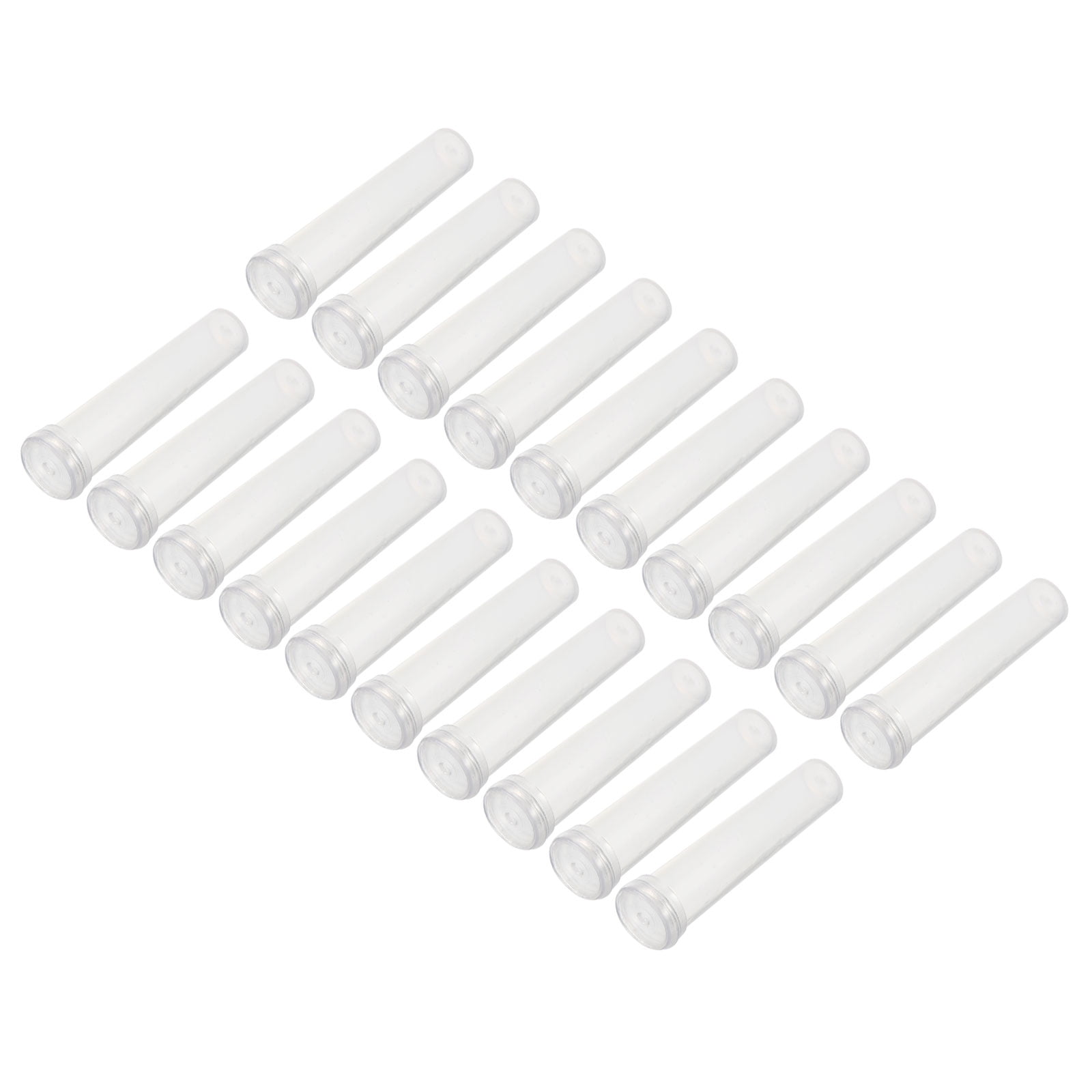 Uxcell Floral Water Tubes with Cap, 20 Pcs 0.6" ID x 2.8" Plastic ...