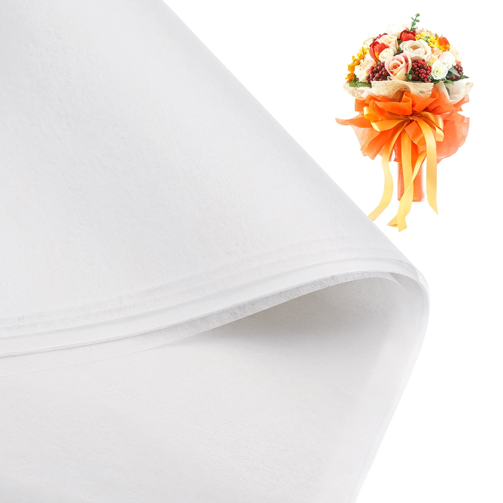 Uxcell Flower Wrapping Paper Cotton Tissue Paper for Flower Bouquet ...