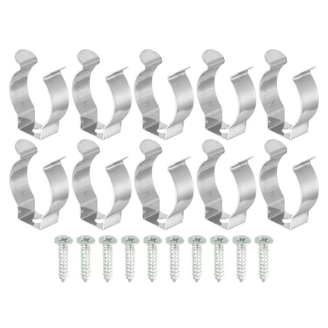 Uxcell Fluorescent Tube Light Fixture Screws Lamp Bracket Holder ...