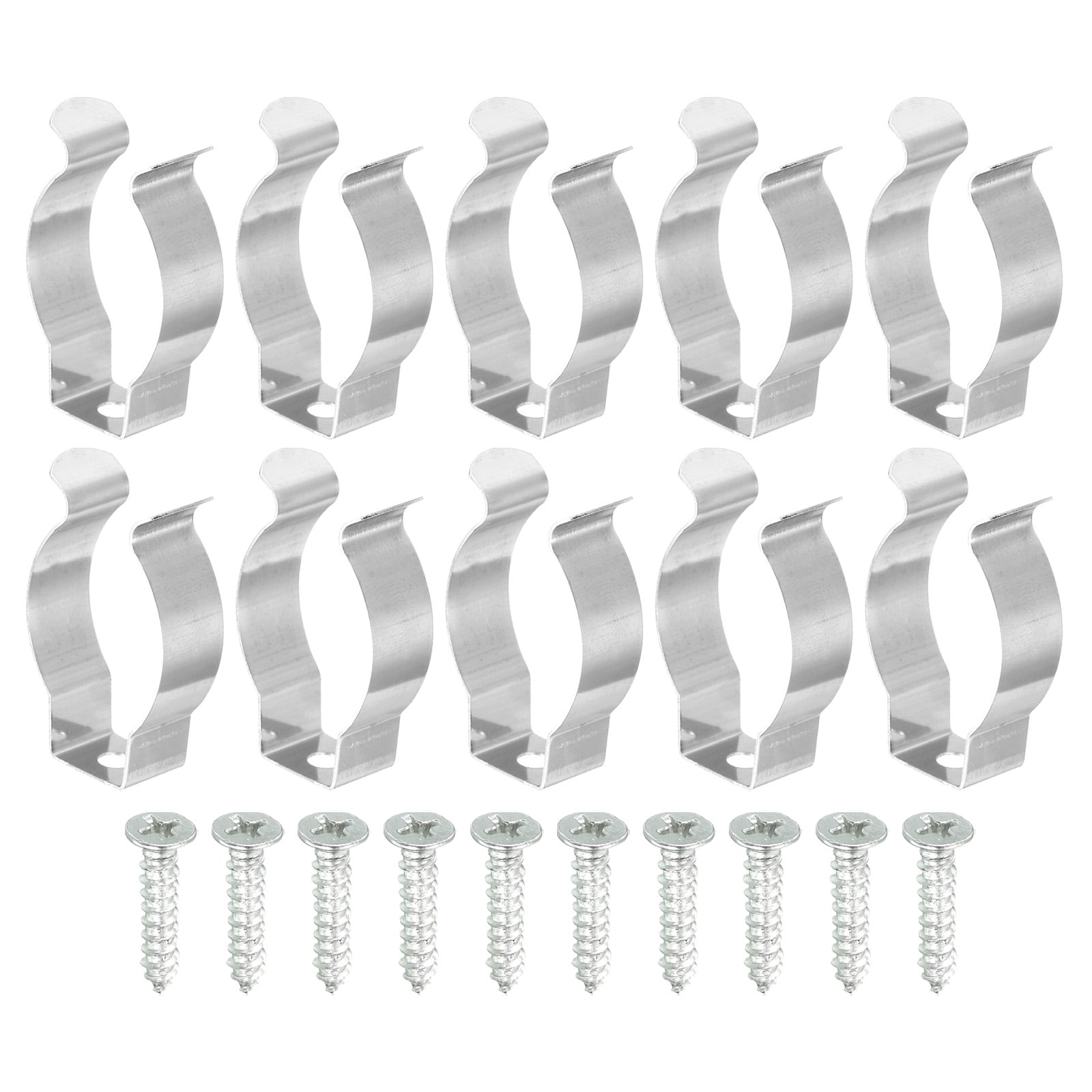 Uxcell Fluorescent Tube Light Fixture Screws Lamp Bracket Holder ...