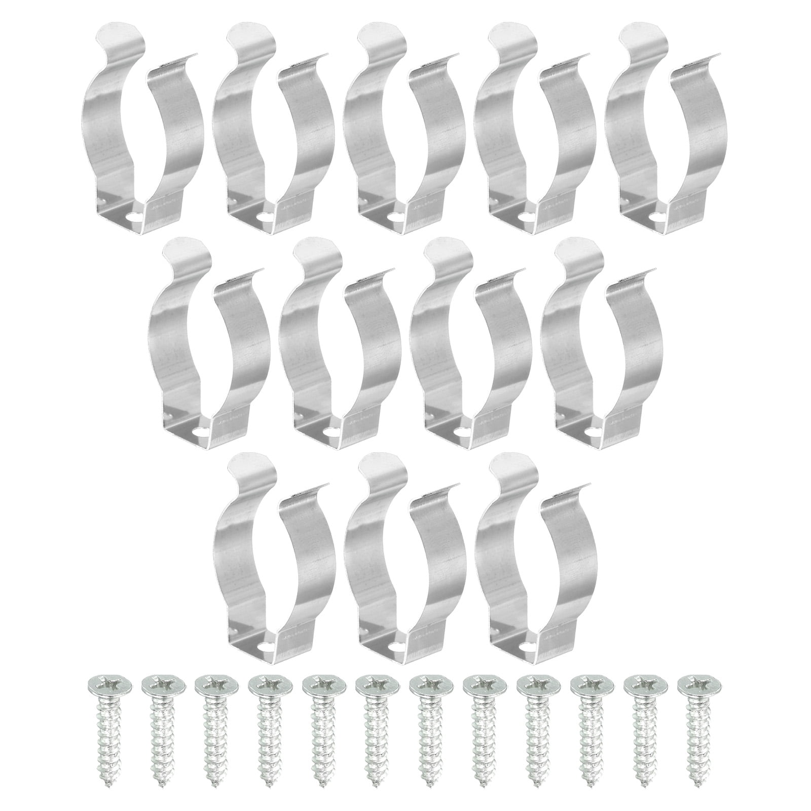 Uxcell Fluorescent Tube Light Fixture Screws Lamp Bracket Holder ...
