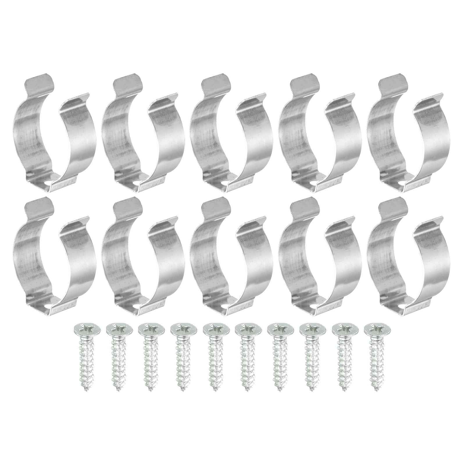 Uxcell Fluorescent Tube Light Fixture Screws Lamp Bracket Holder ...