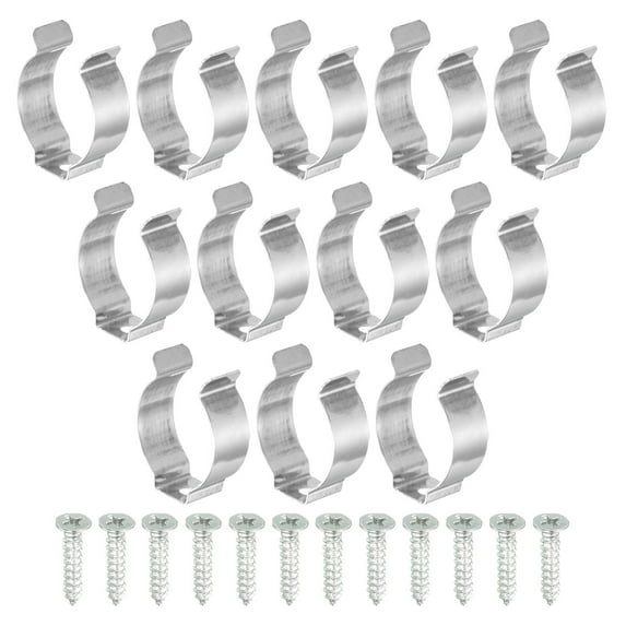 Uxcell Fluorescent Tube Light Fixture Screws Lamp Bracket Holder ...