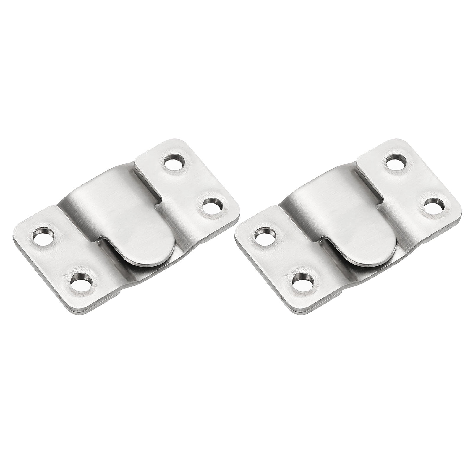 Uxcell Flush Mount Bracket 53x30mm, Interlocking Hang Buckle Stainless ...