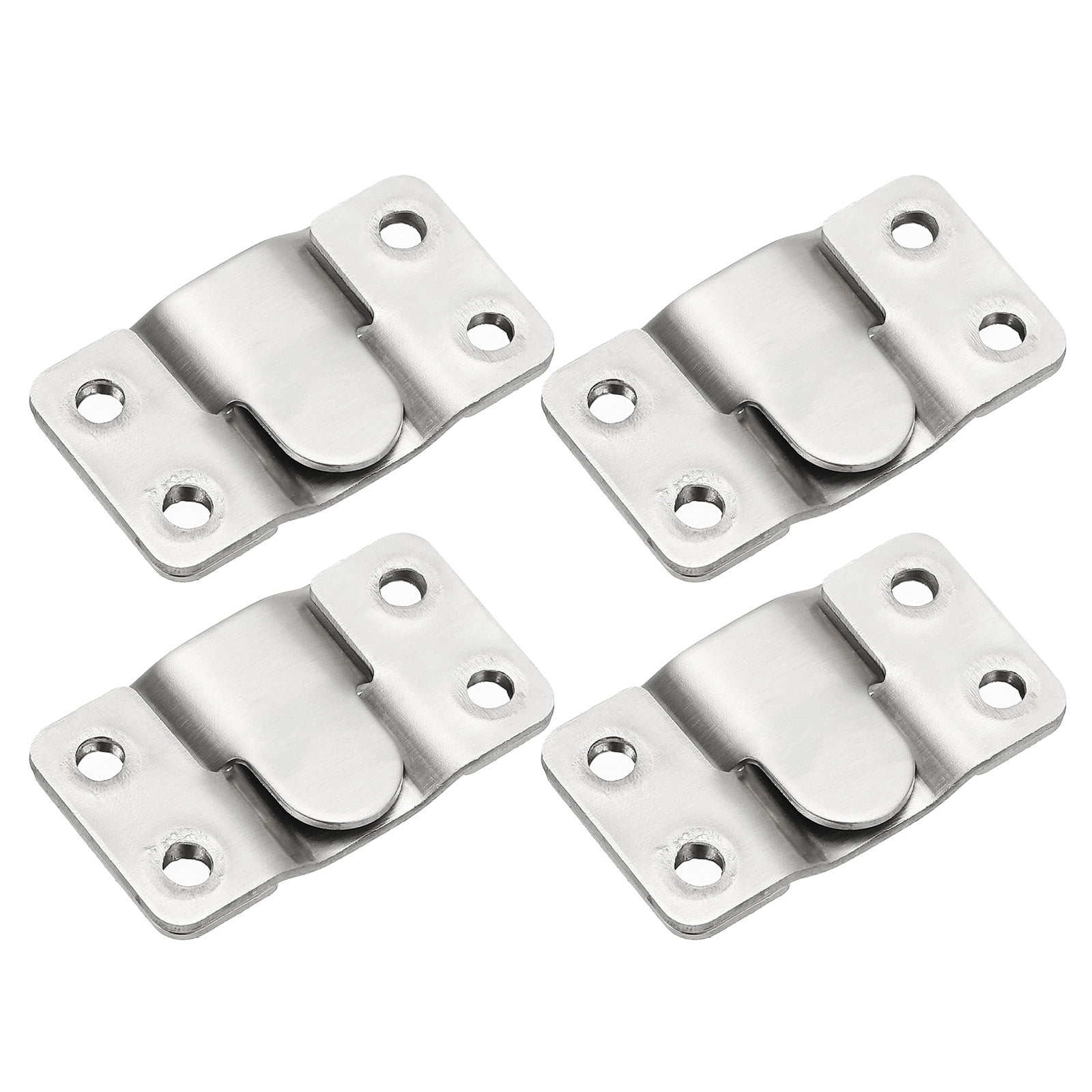 Uxcell Flush Mount Bracket 53x30mm, Interlocking Hang Buckle Stainless ...