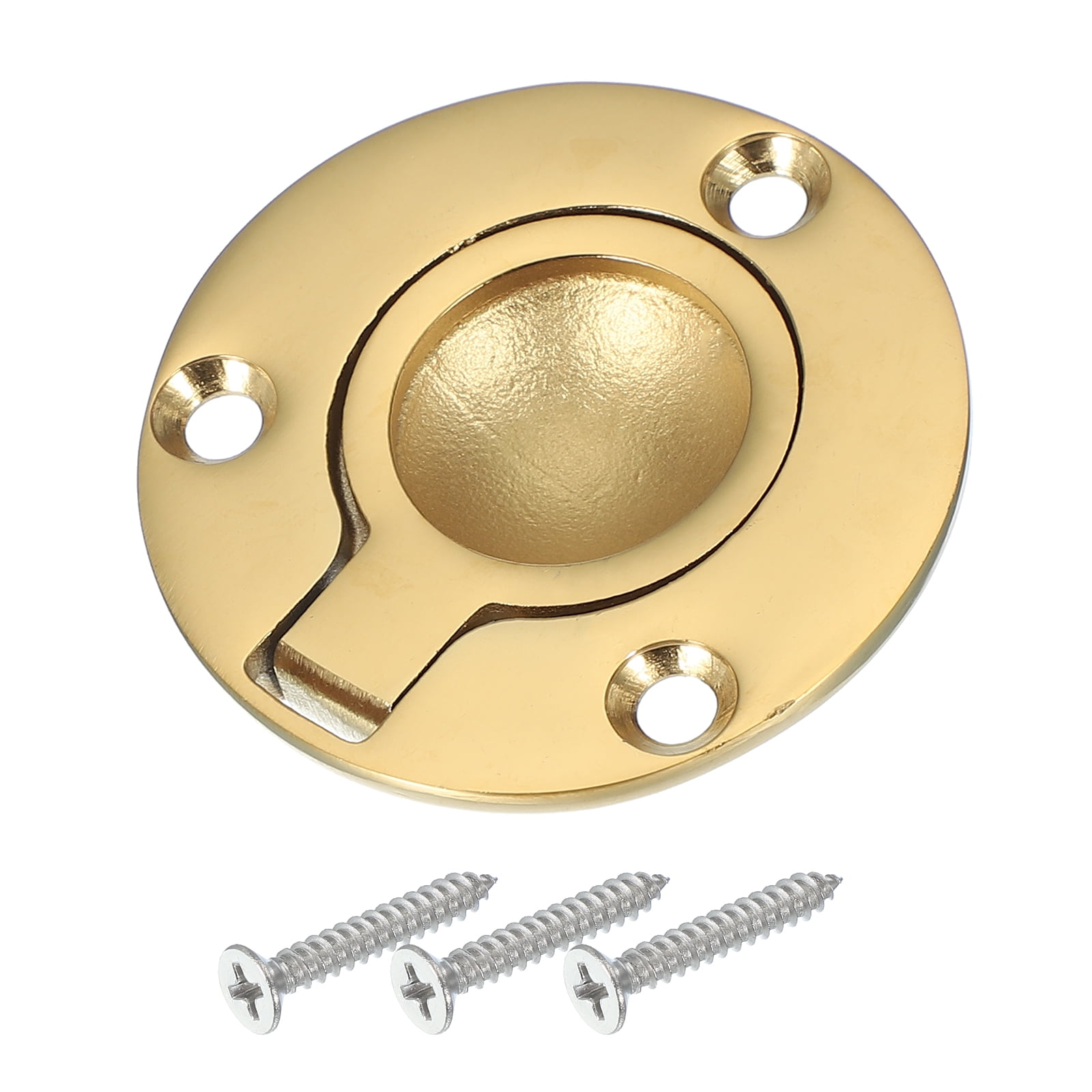 Uxcell Flush Pull Ring Handle, 316 Stainless Steel Round Recessed Door ...