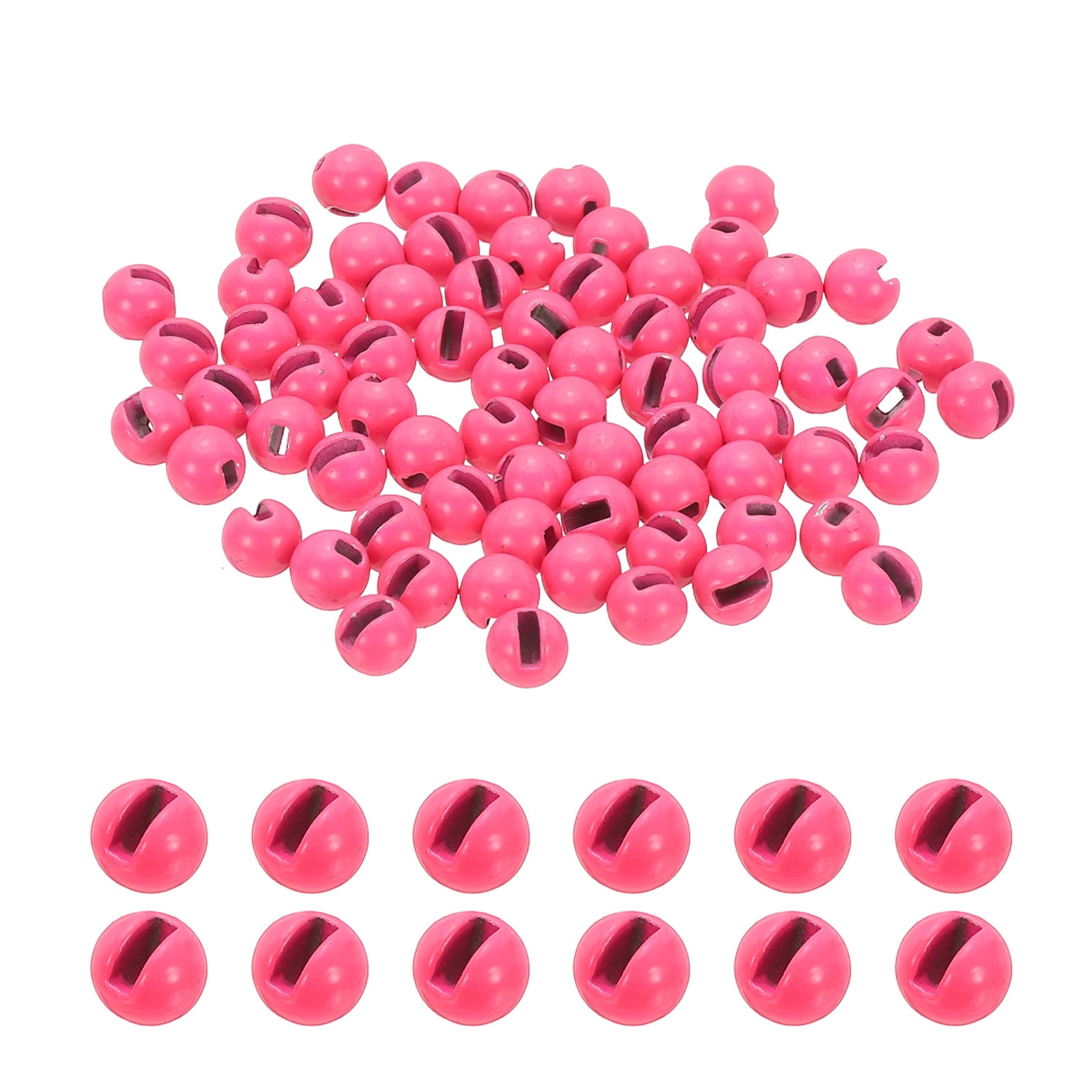 Uxcell Fly Tying Tungsten Beads, 70 Pcs 5.5mm / 0.22 Inch Tungsten ...