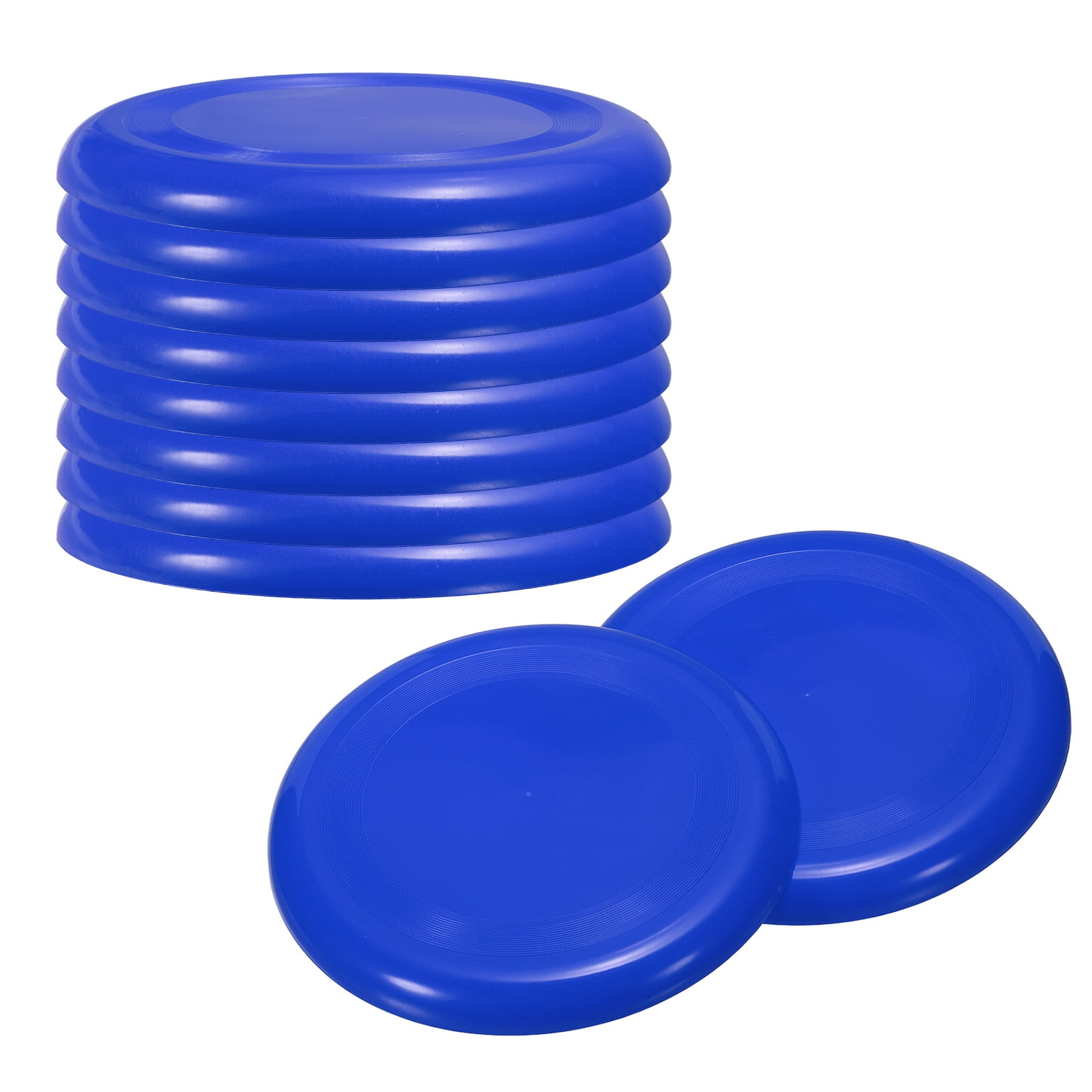 Uxcell Flying Disc Colorful Plastic Flying Disk Flyer for Outdoor ...