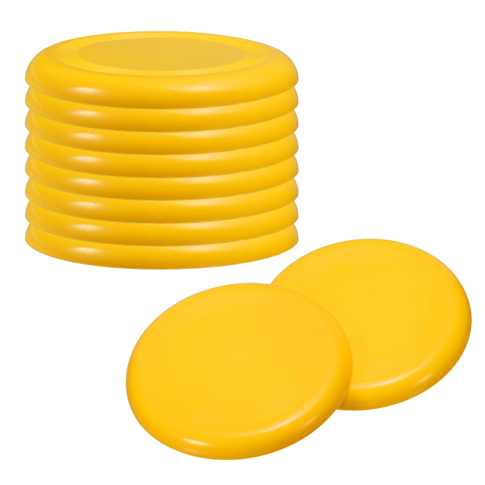 Uxcell Flying Disc Colorful Plastic Flying Disk Flyer for Outdoor ...