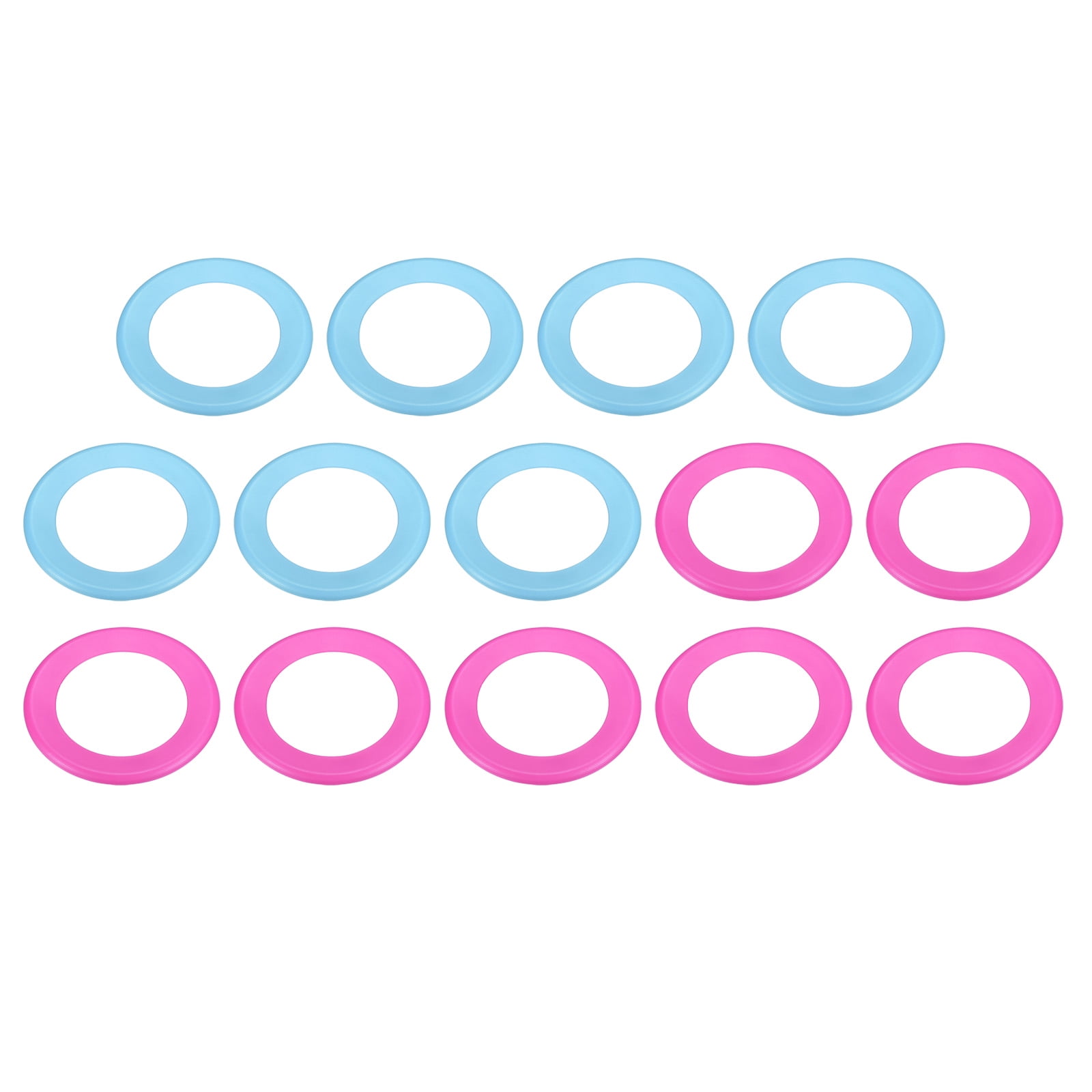 Uxcell Flying Rings, 14 Pack PP Plastic Flying Discs for Sports Outdoor ...