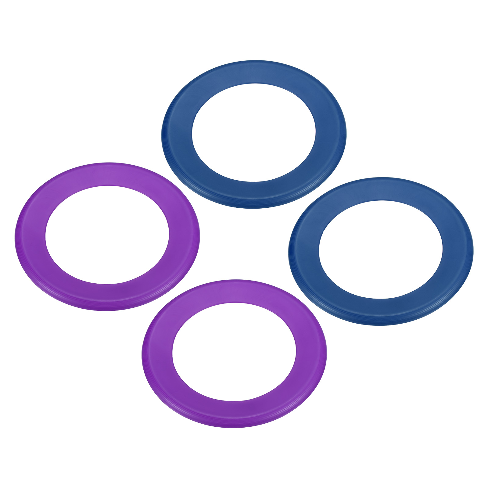 Uxcell Flying Rings, 4 Pack PP Plastic Flying Discs for Sports Outdoor ...