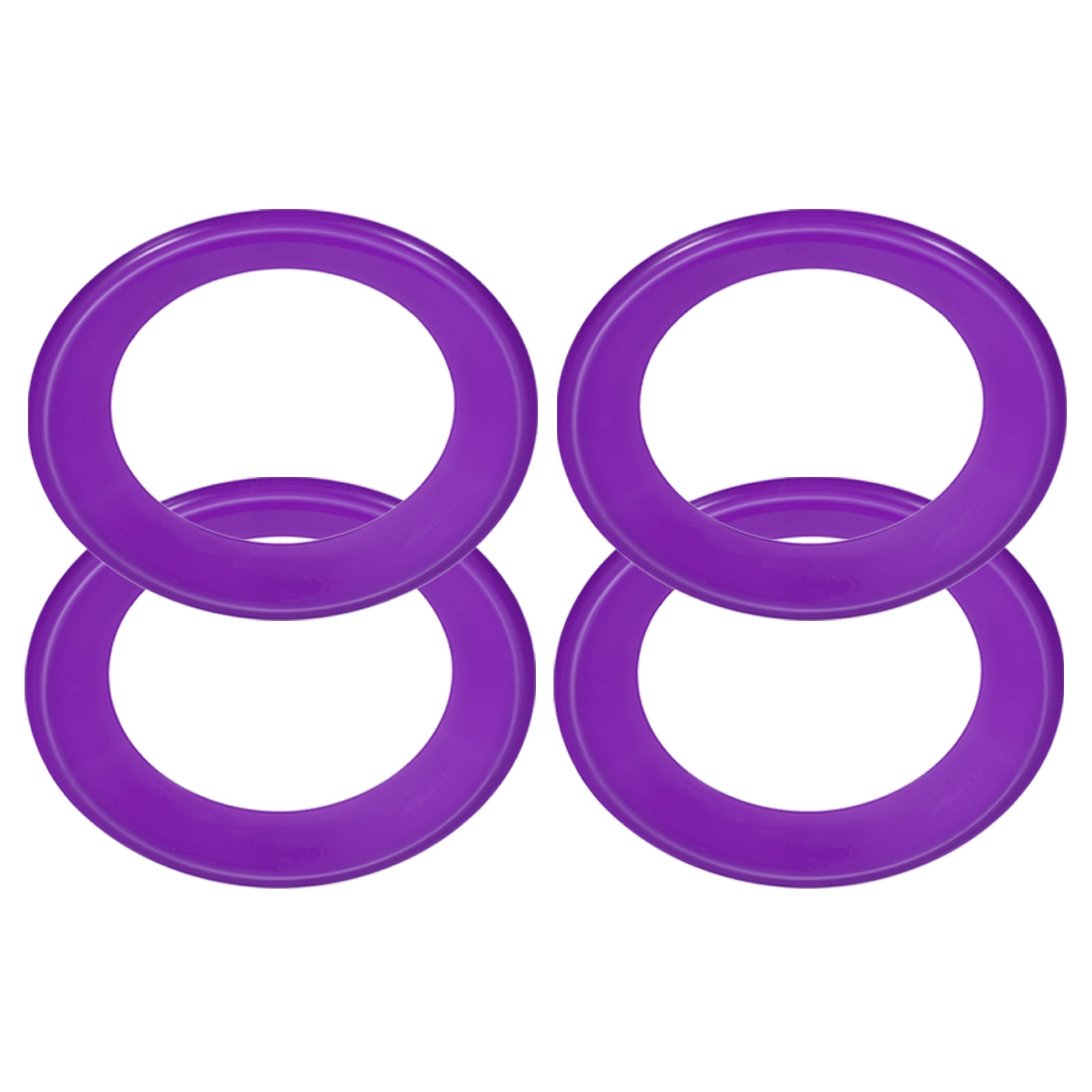 Uxcell Flying Rings, 4Pcs PP Plastic Flying Discs for Sports Outdoor ...