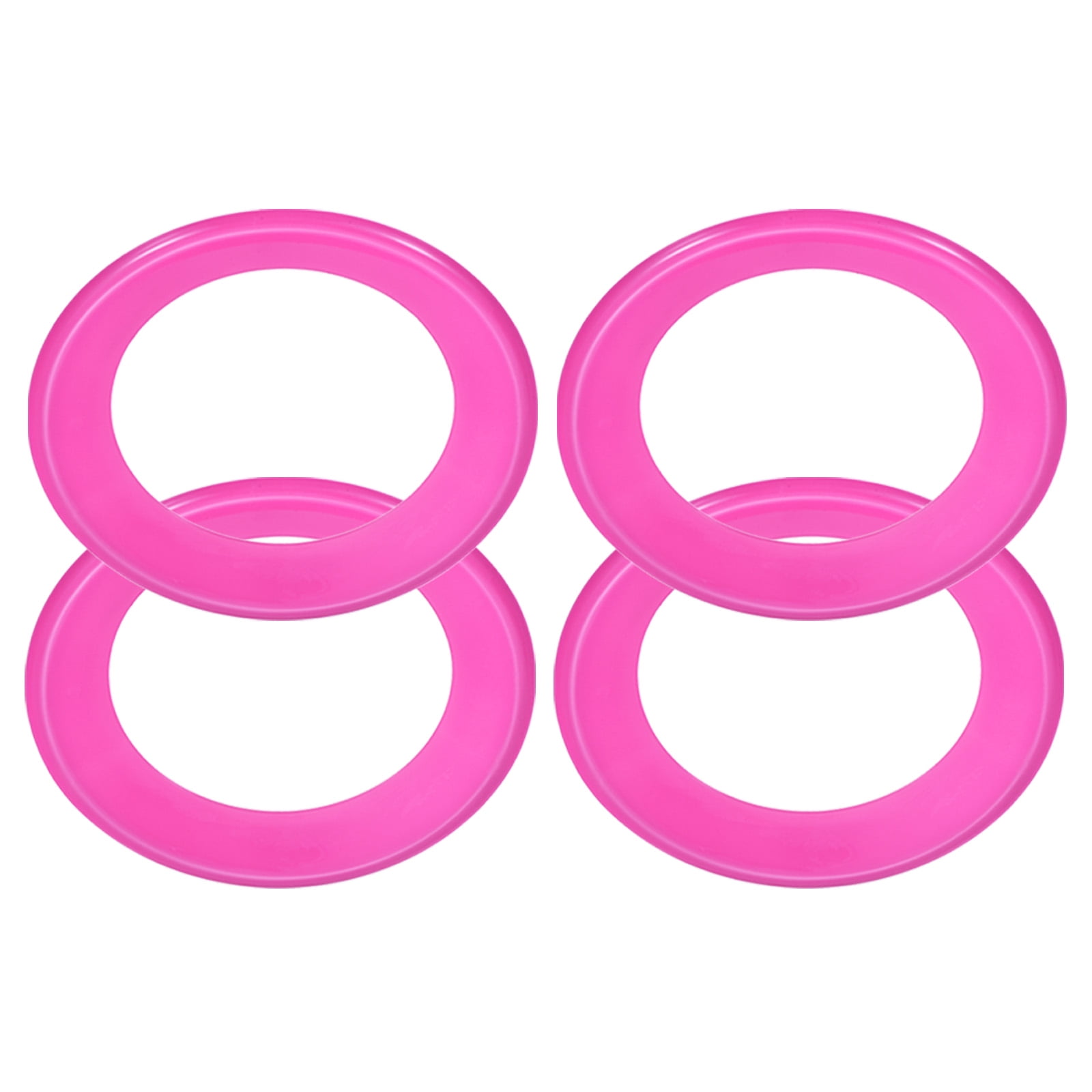 Uxcell Flying Rings, 4Pcs PP Plastic Flying Discs for Sports Outdoor ...