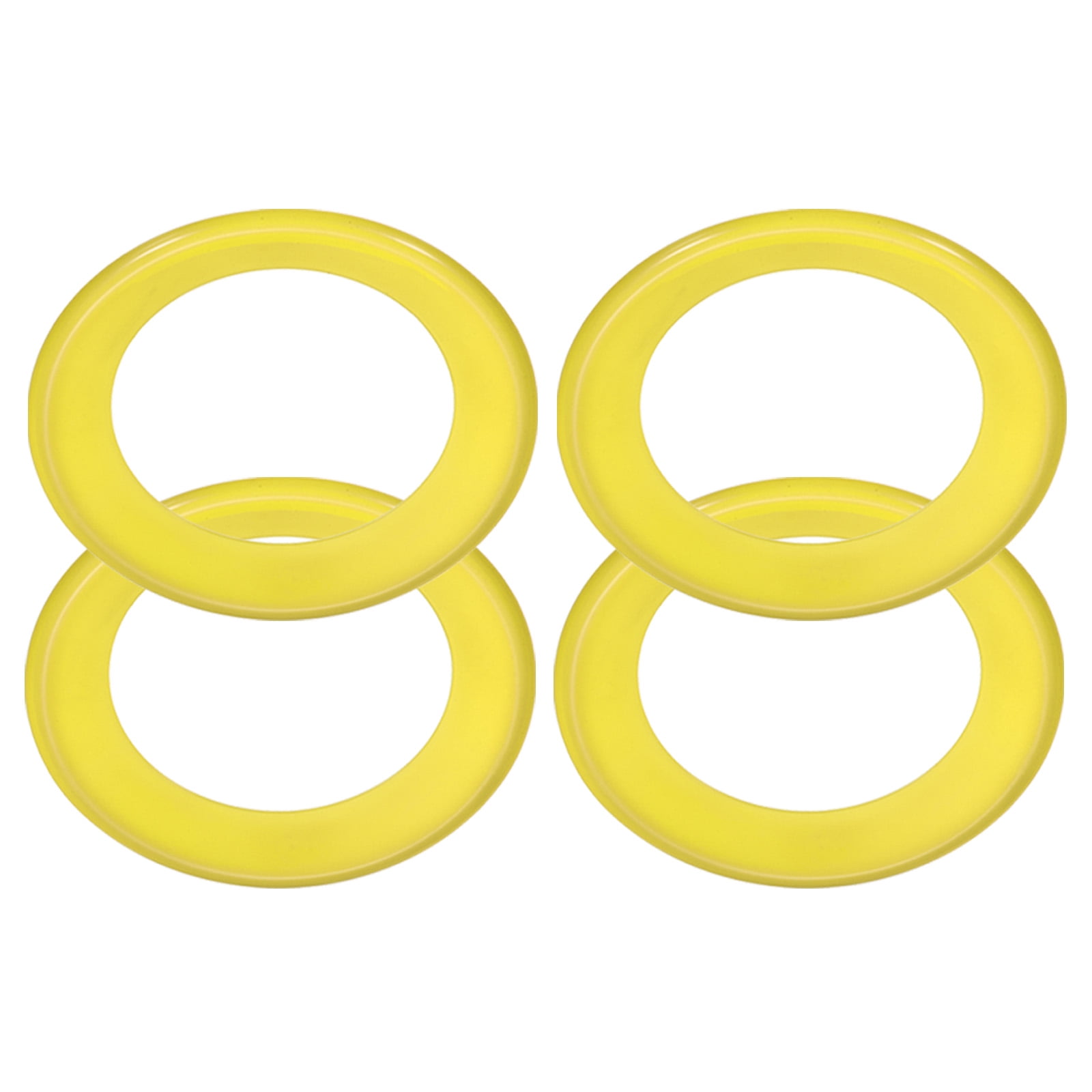Uxcell Flying Rings, 4Pcs PP Plastic Flying Discs for Sports Outdoor ...
