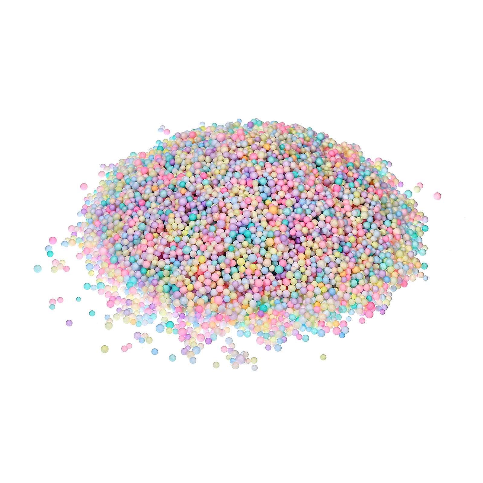 Uxcell Foam Beads Foam Balls 2 to 3mm for DIY(Assorted Color,1Pack ...