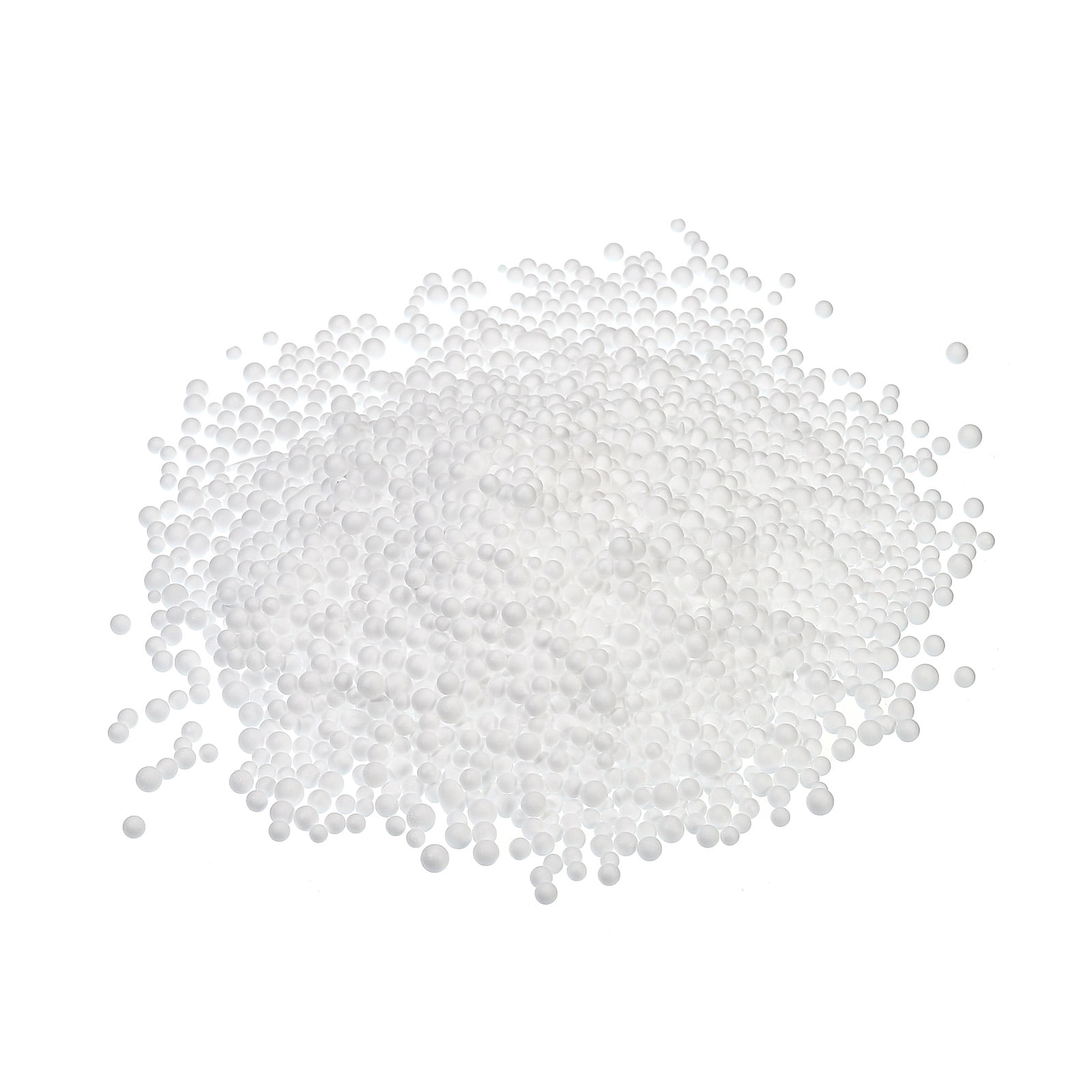 Uxcell Foam Beads Foam Balls 4 to 6mm for DIY(White,1Pack Approx ...