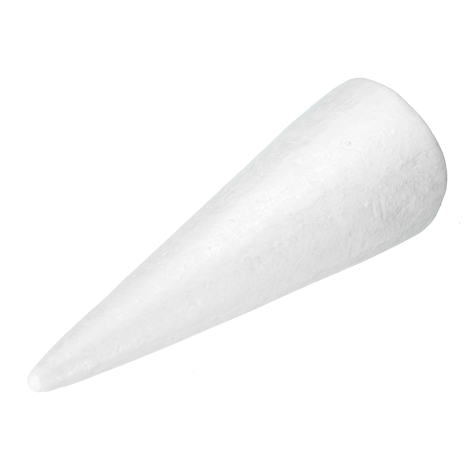 Uxcell Foam Cones for DIY Arts and Crafts 11.81 x 4.33 inch Polystyrene ...