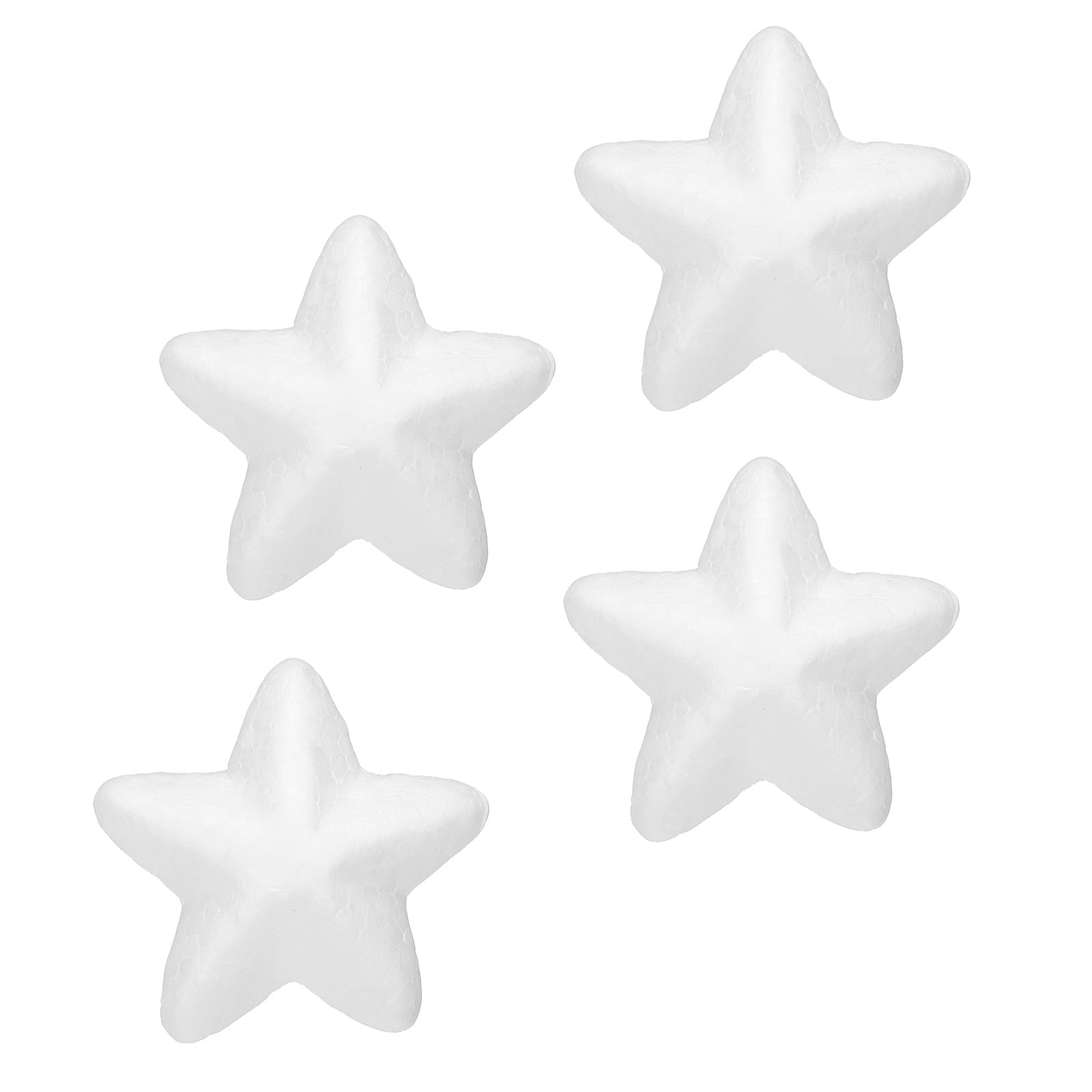 Uxcell Foam Stars for DIY Arts and Crafts 1.97 x 1.97 Inch Polystyrene ...
