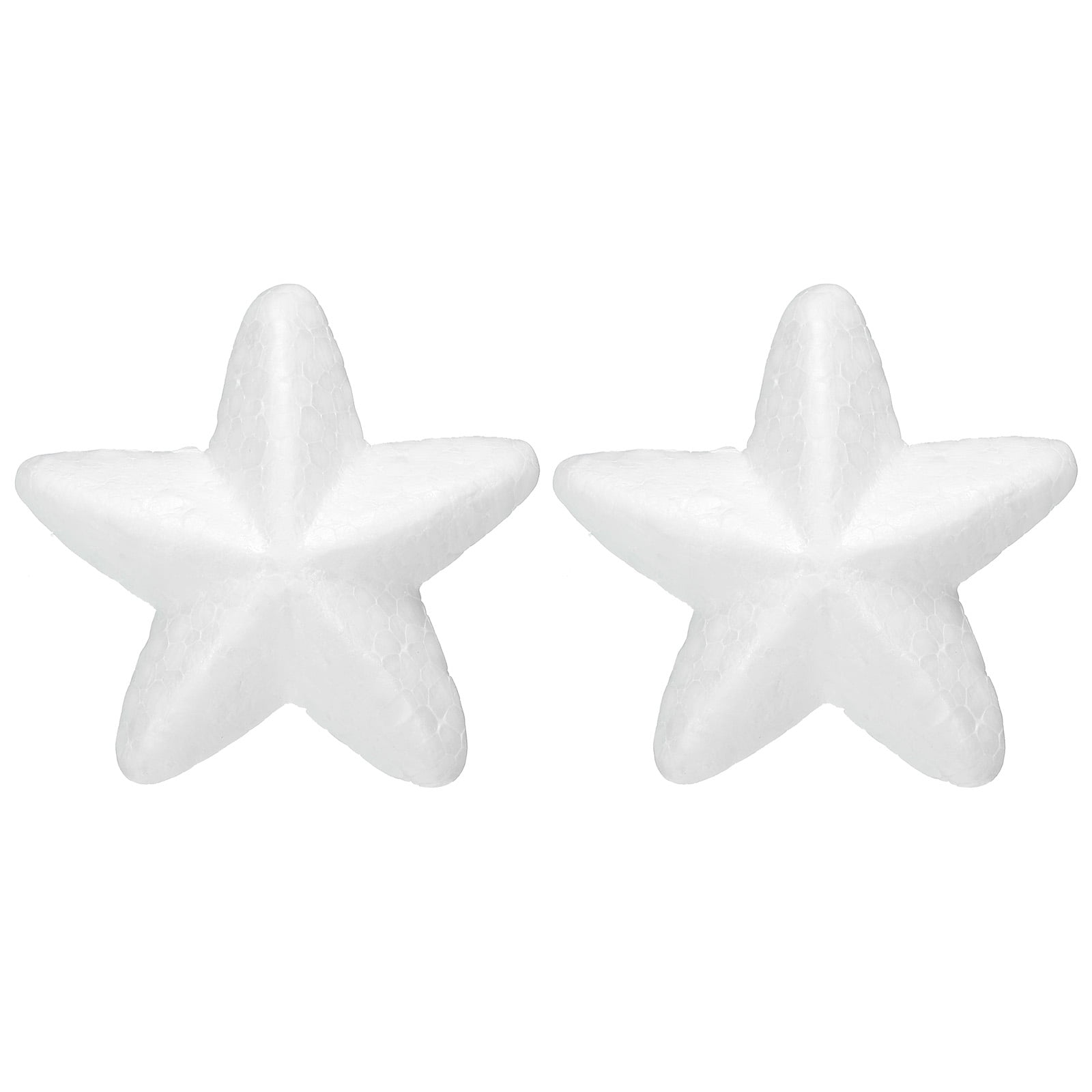Uxcell Foam Stars for DIY Arts and Crafts 2.56 x 2.56 Inch Polystyrene ...