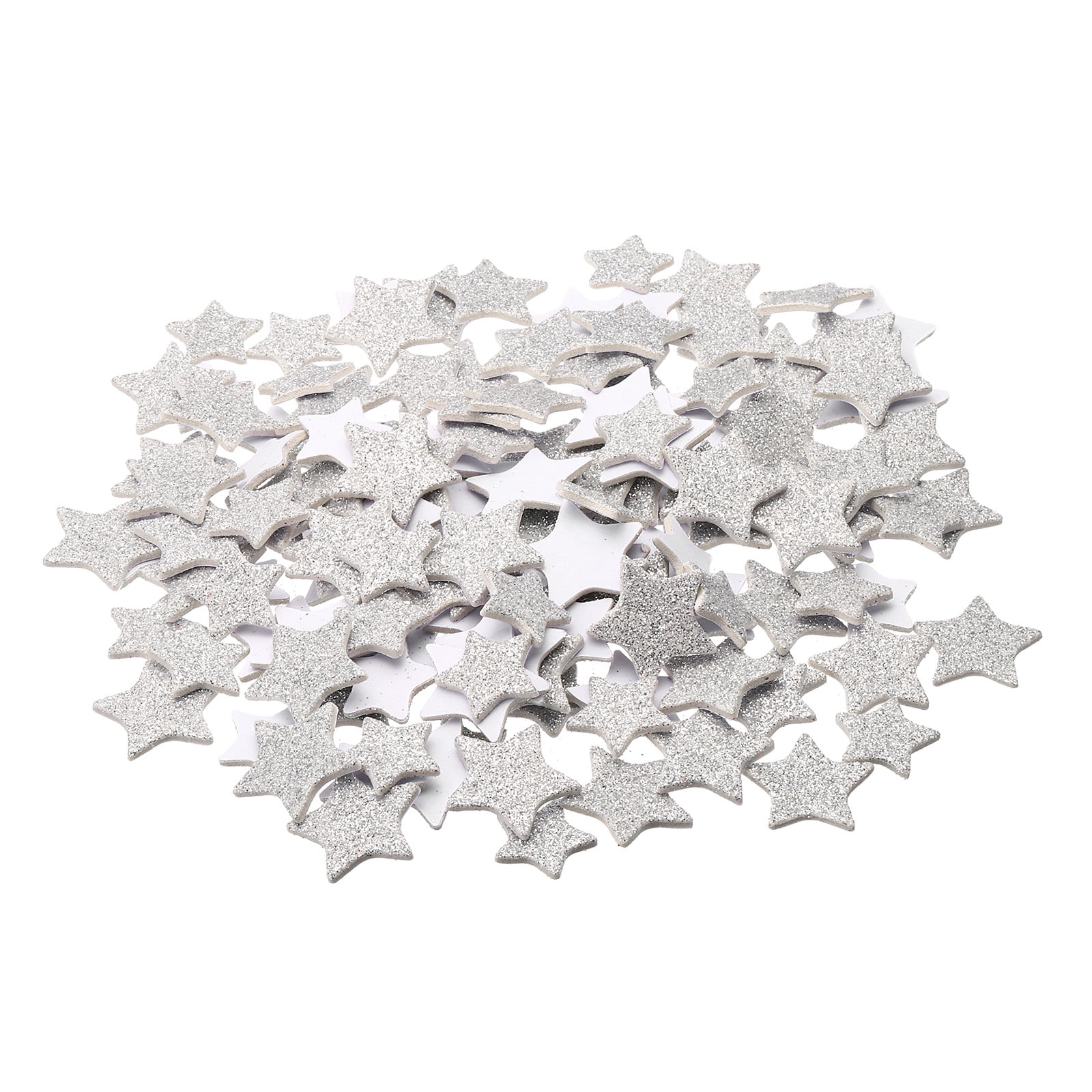 Uxcell Foam Stickers,1Pack 150Pc EVA Adhesive Glitters Foam Shape ...