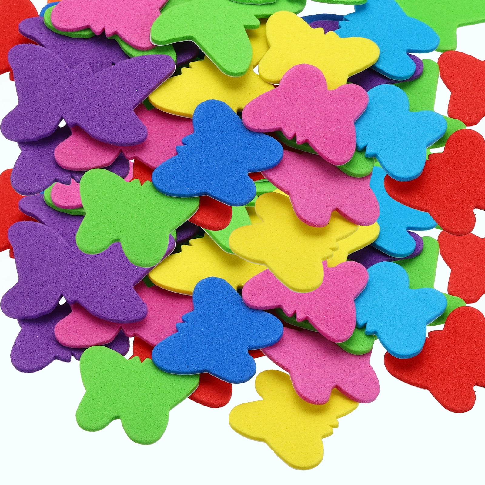 Uxcell Foam Stickers,4Pack 144Pcs EVA Self Adhesive Foam Shape Stickers ...