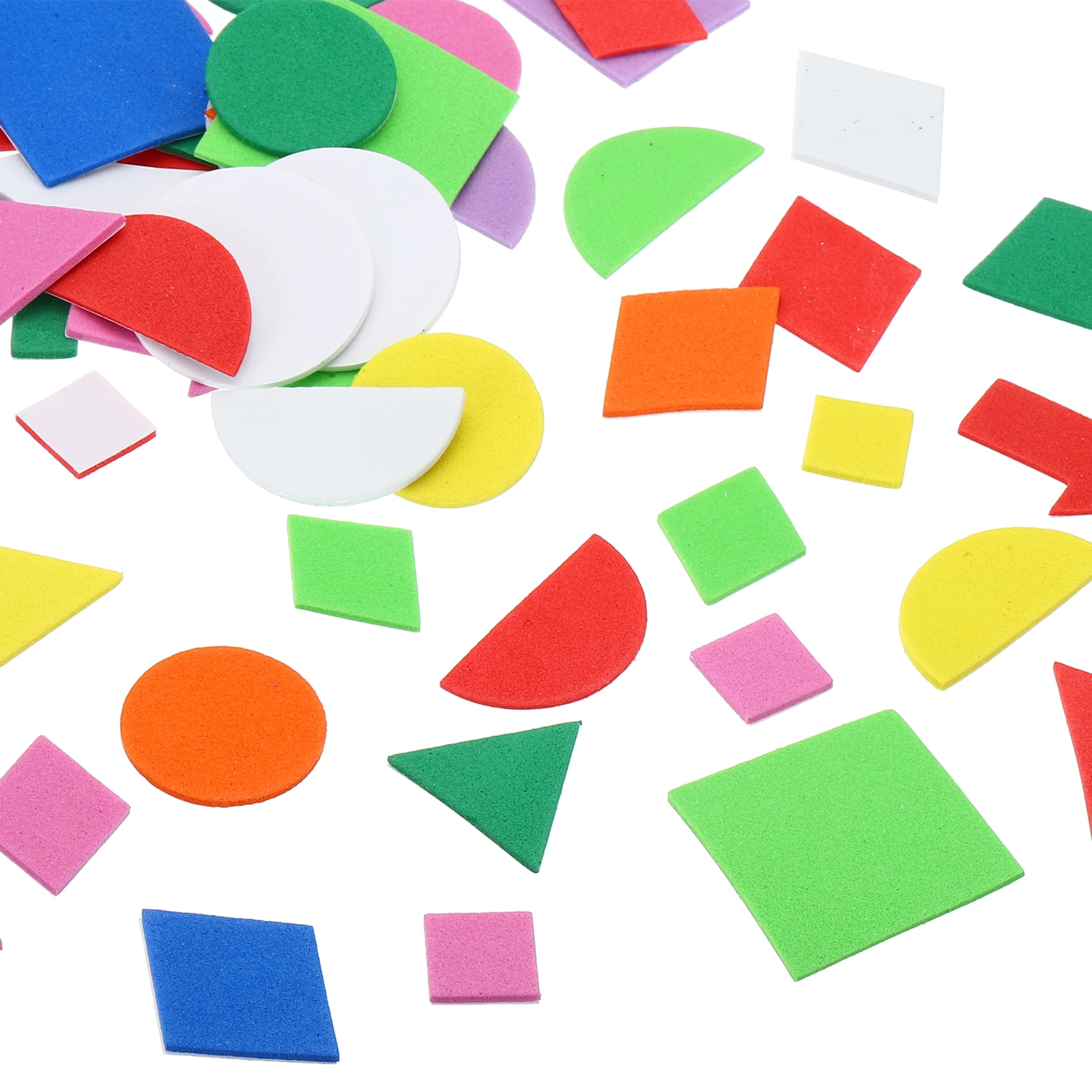 Uxcell Foam Stickers,4Pack 208Pcs EVA Self Adhesive Foam Shape Stickers ...