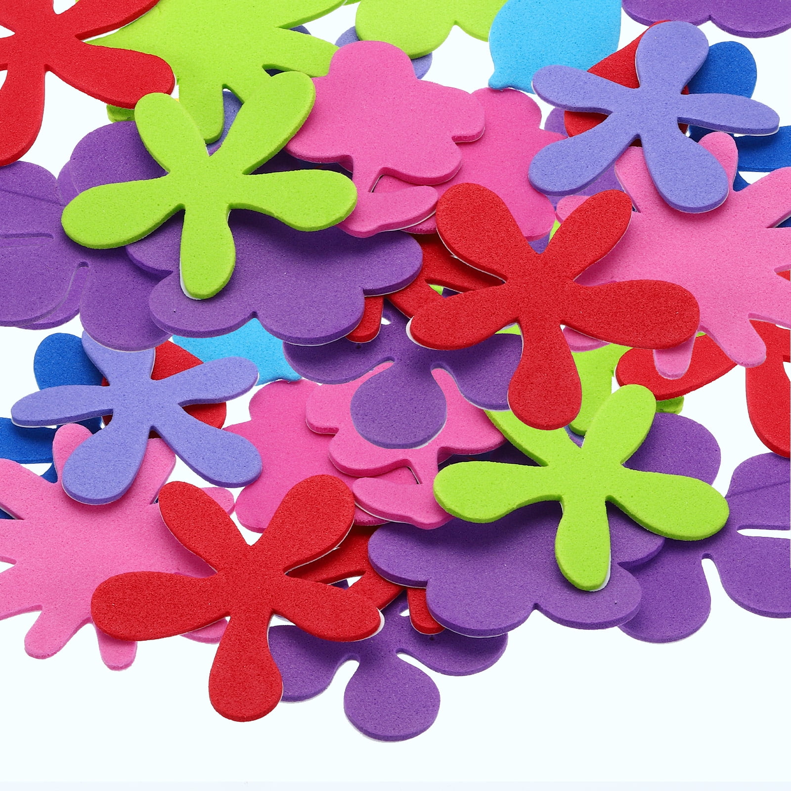 Uxcell Foam Stickers,4Pack 84Pcs EVA Self Adhesive Foam Shape Stickers ...