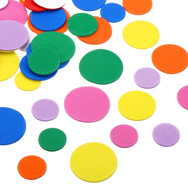 Uxcell Foam Stickers,8Pack 328Pcs EVA Self Adhesive Foam Shape Stickers ...