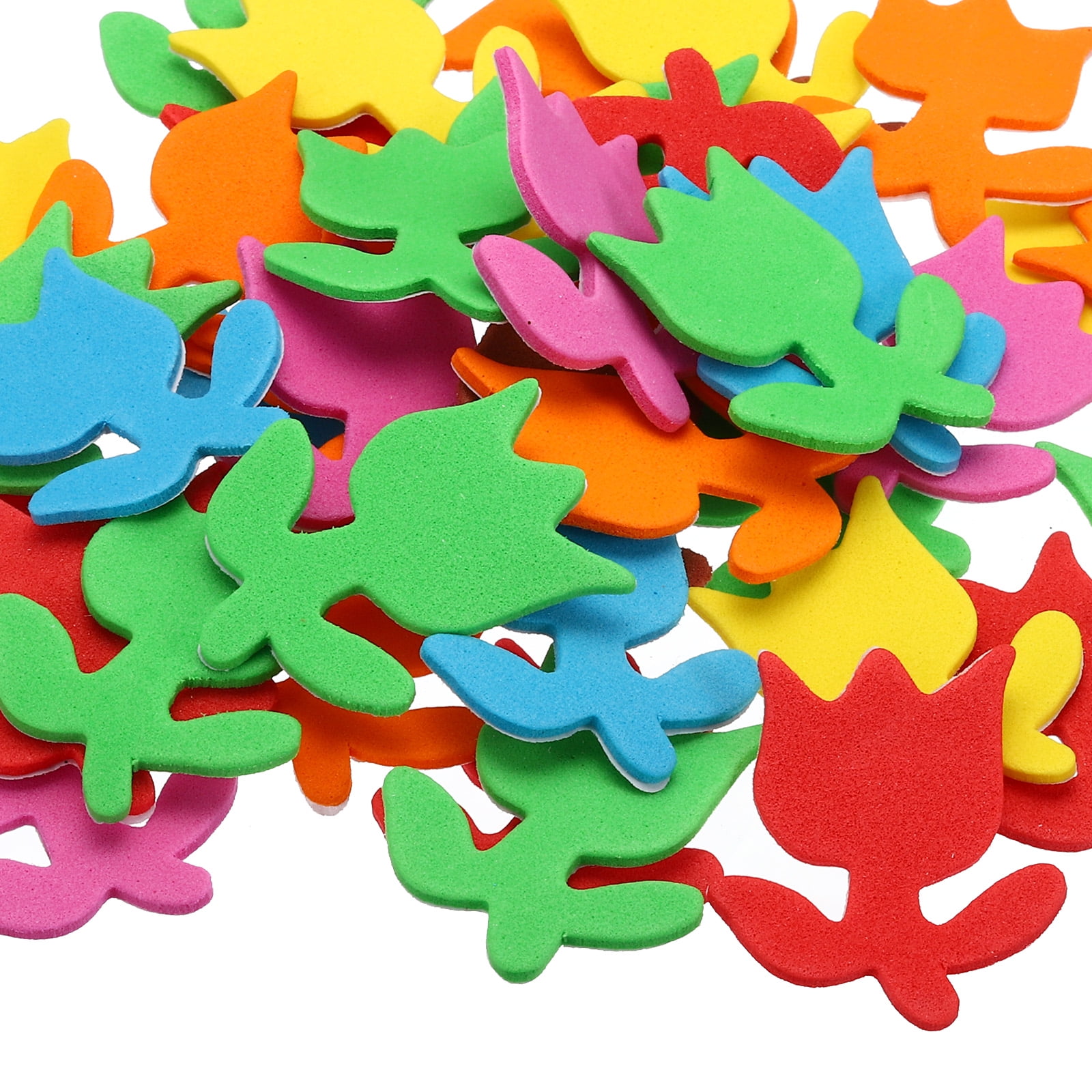 Uxcell Foam Stickers,8Pack 328Pcs EVA Self Adhesive Foam Shape Stickers ...