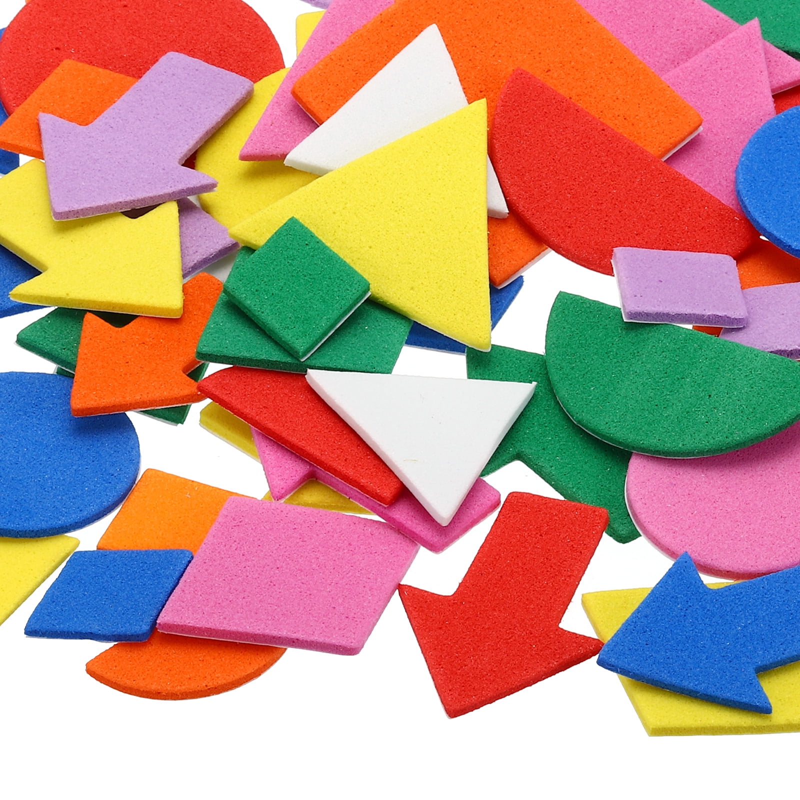 Uxcell Foam Stickers,8Pack 488Pcs EVA Self Adhesive Foam Shape Stickers ...