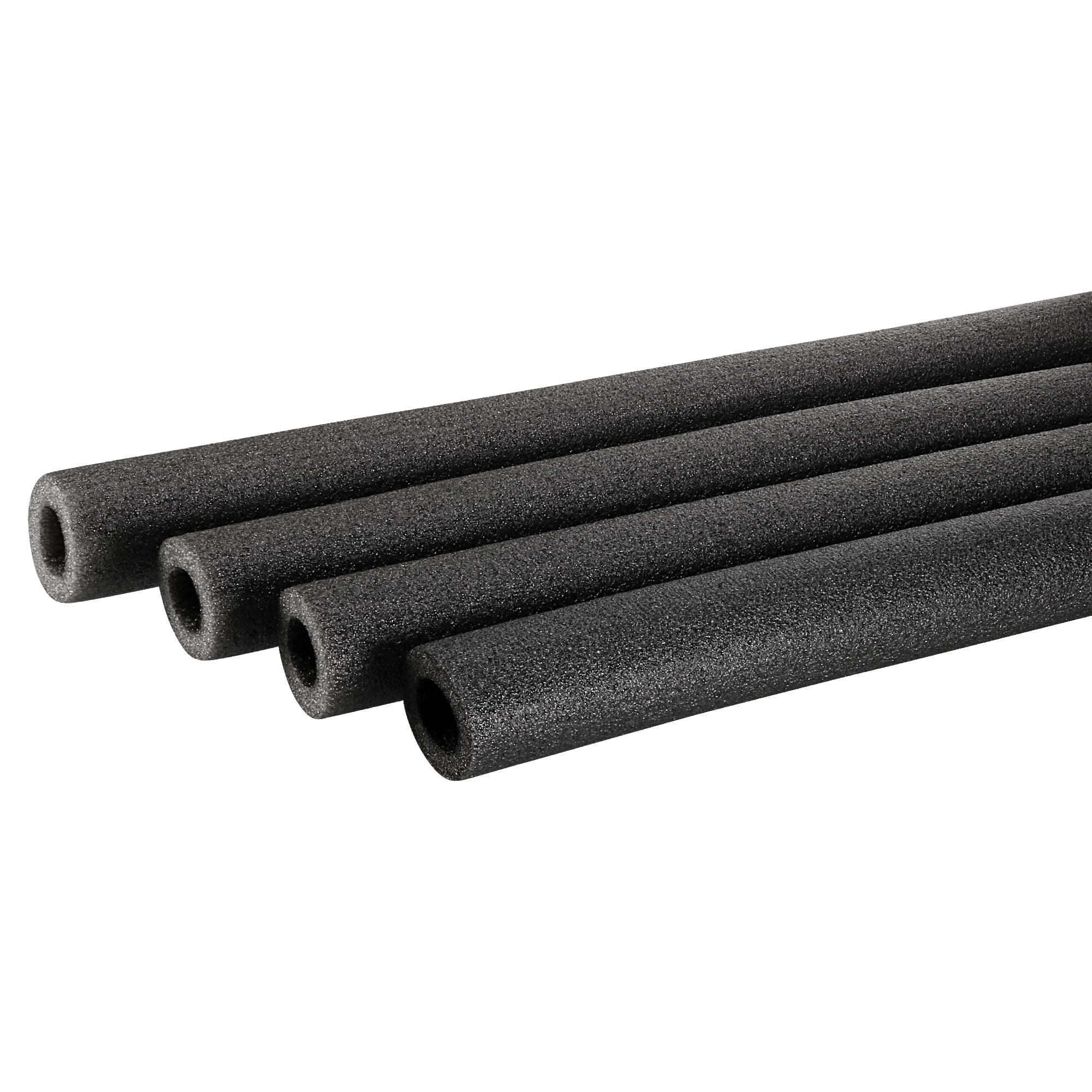 Uxcell Foam Tube Sponge Protective Sleeve Black Seal Sleeve ...