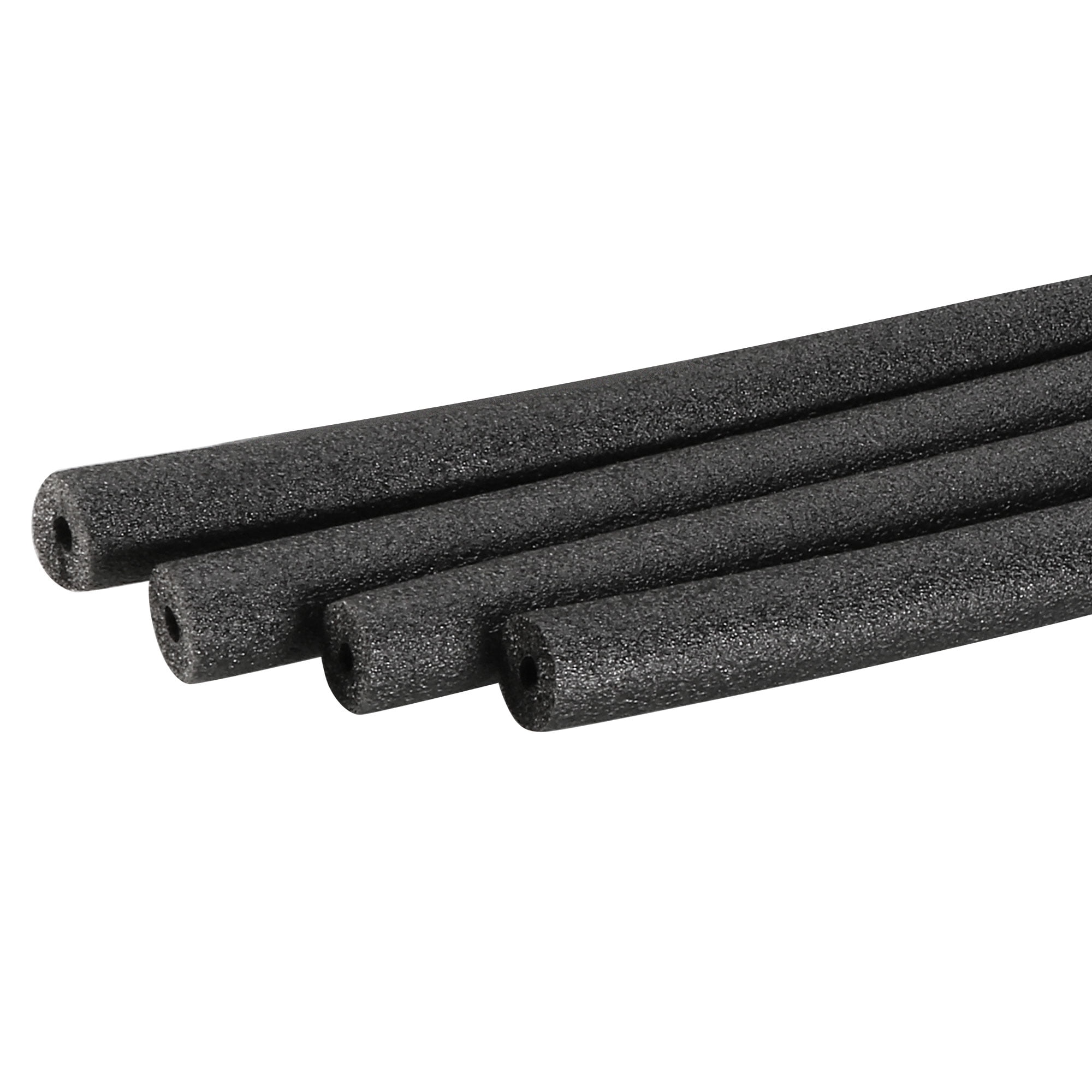 Uxcell Foam Tube Sponge Protective Sleeve Black Seal Sleeve ...