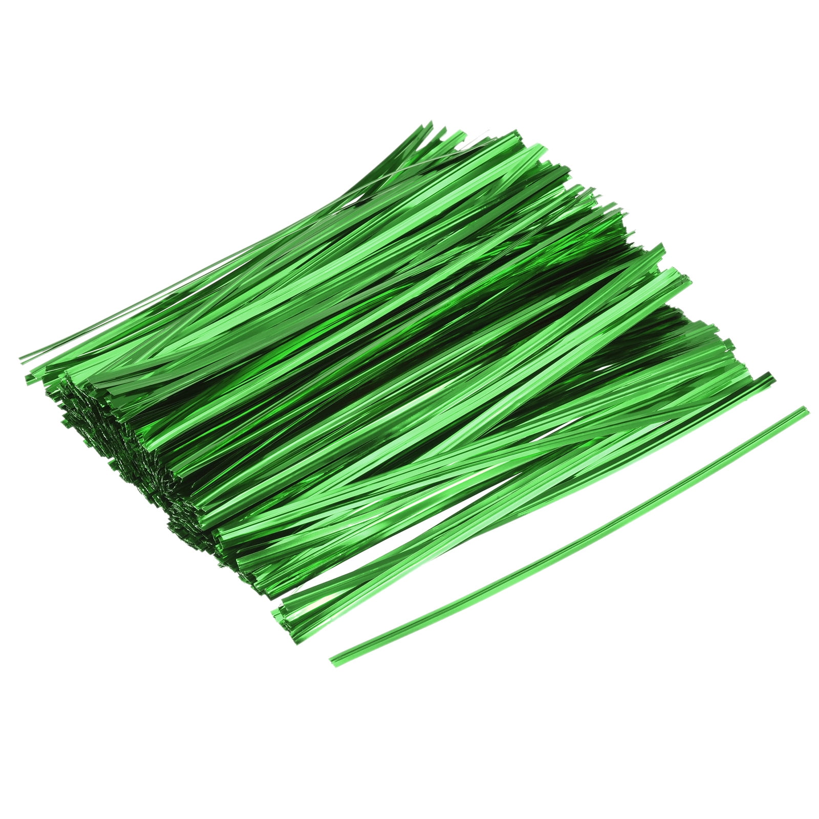 Uxcell Foil Twist Ties 6" Plastic Closure Tie for Tying Bread, Candy ...
