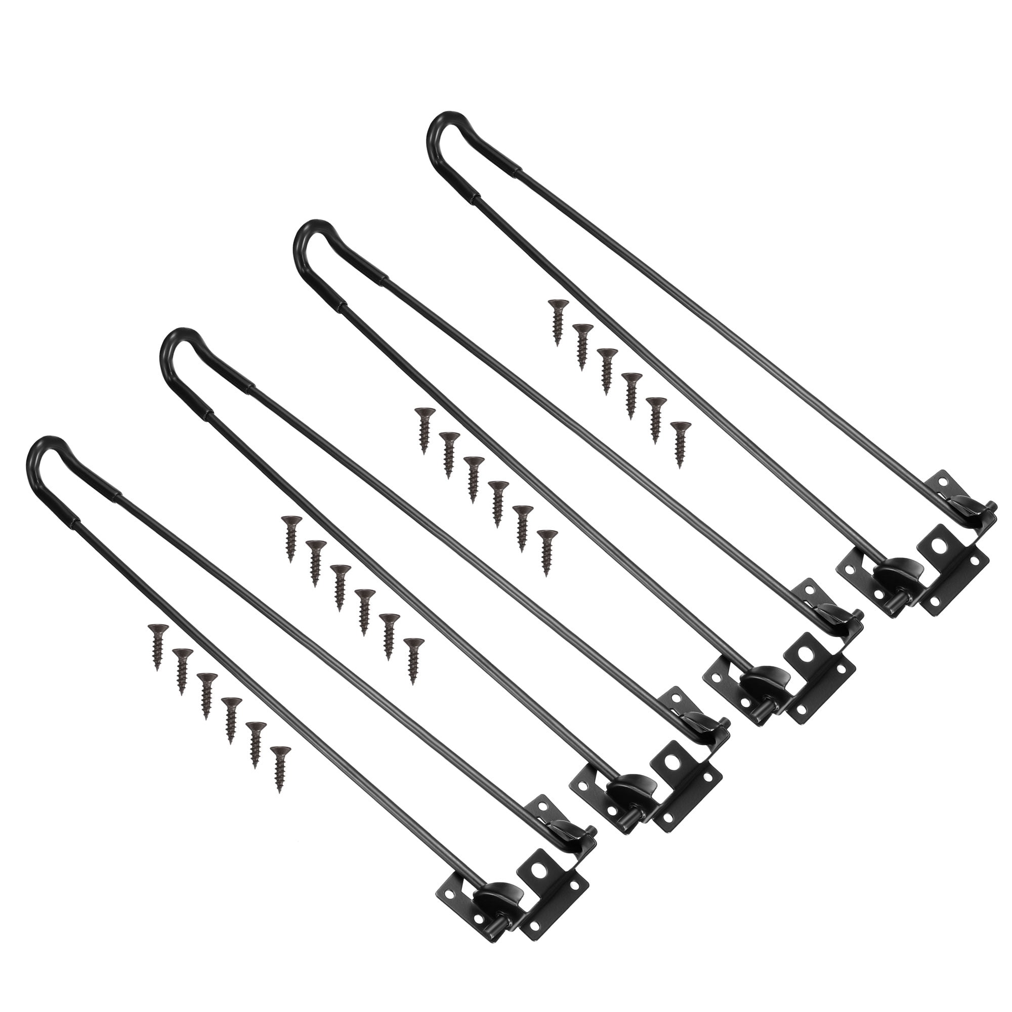 Uxcell Foldable Hairpin Legs 18.5" Height Table Furniture Legs with ...