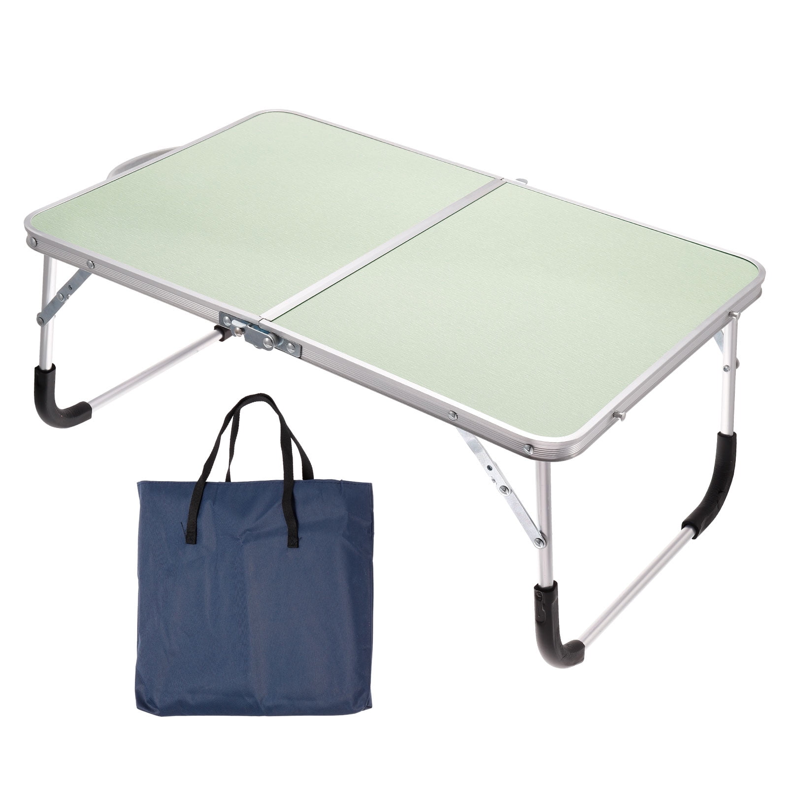 Uxcell Foldable Laptop Table Picnic Bed Tray Tables with Tote Bag for ...