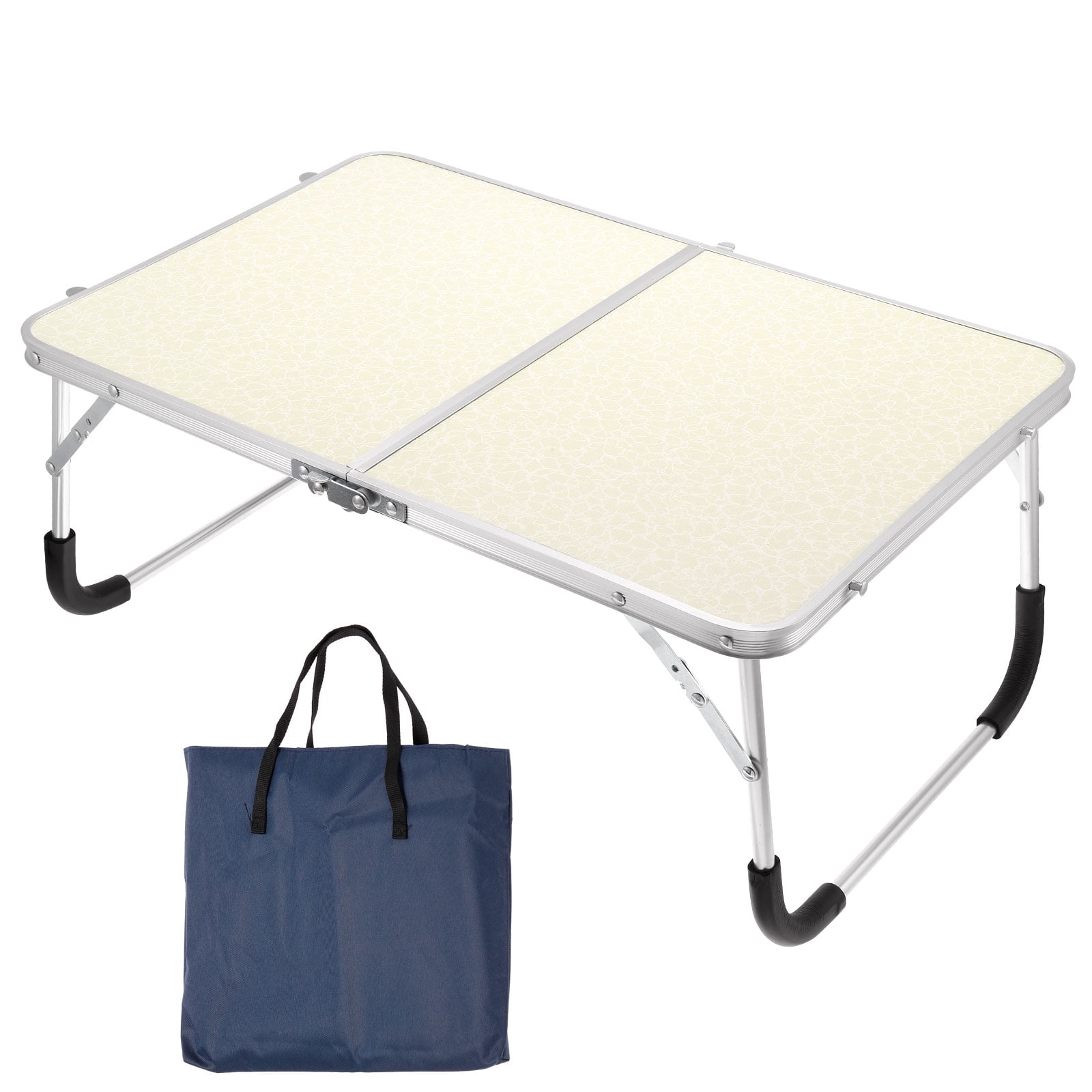 Uxcell Foldable Laptop Table Picnic Bed Tray Tables with Tote Bag for ...