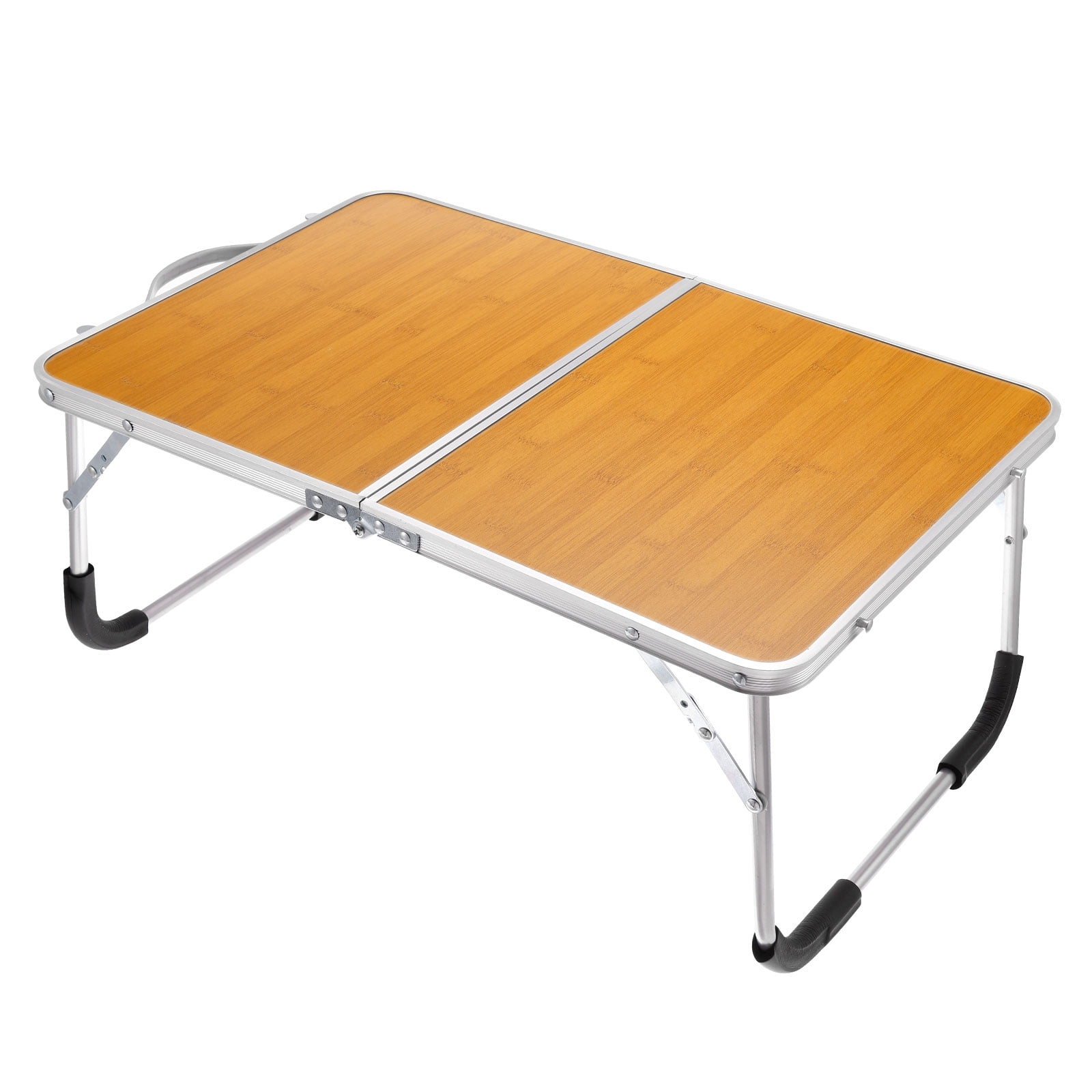 Uxcell Foldable Laptop Table Portable Picnic Bed Tables Snacks Reading ...