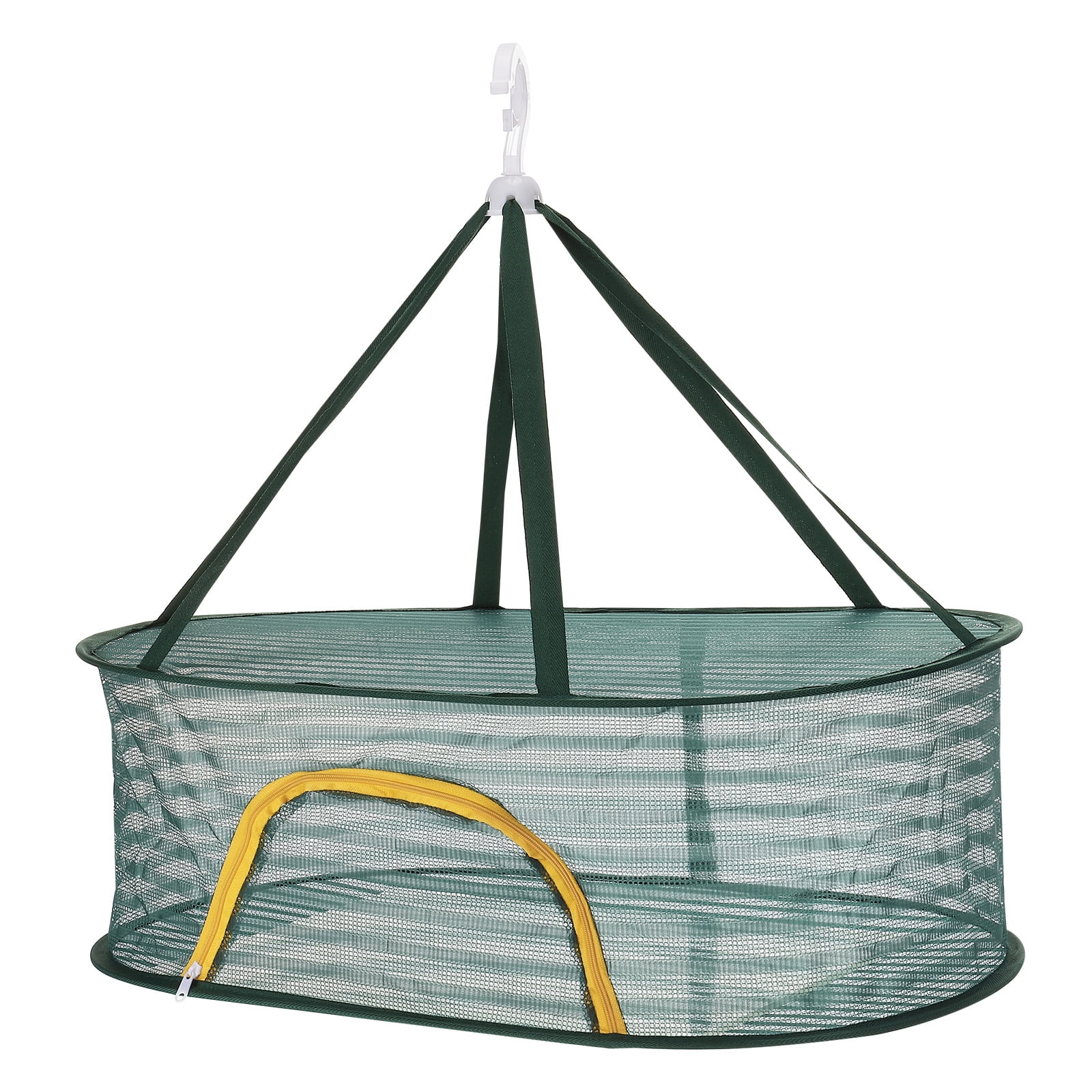 Uxcell Folded Mesh Clothes Hanging Dryer, Single Layer Drying Rack ...