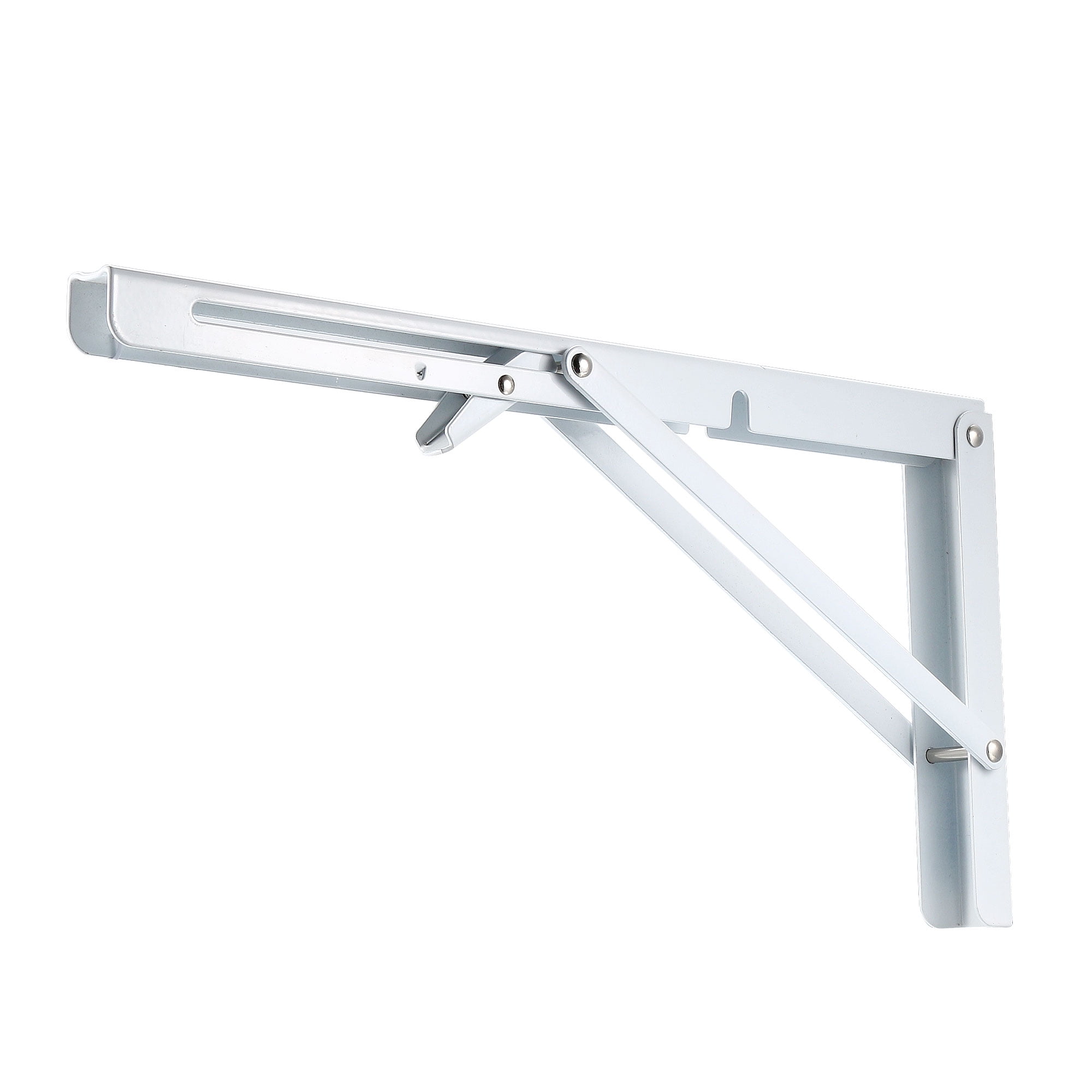 Uxcell Folding Bracket 16 inch 15.75'' for Table Desk Wall Mounted ...