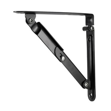 Uxcell 11.81" Folding Bracket for Shelves Table Desk Wall Mounted ...