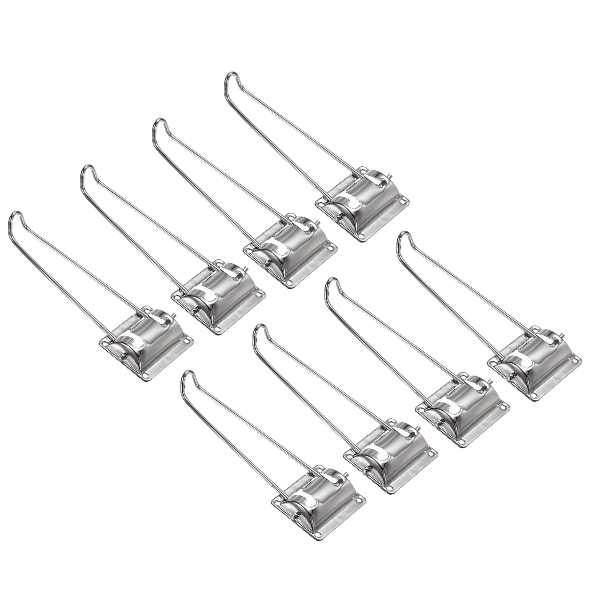 Uxcell Folding Hinge 6.7" Height Self Locking Frame Extension Rack ...