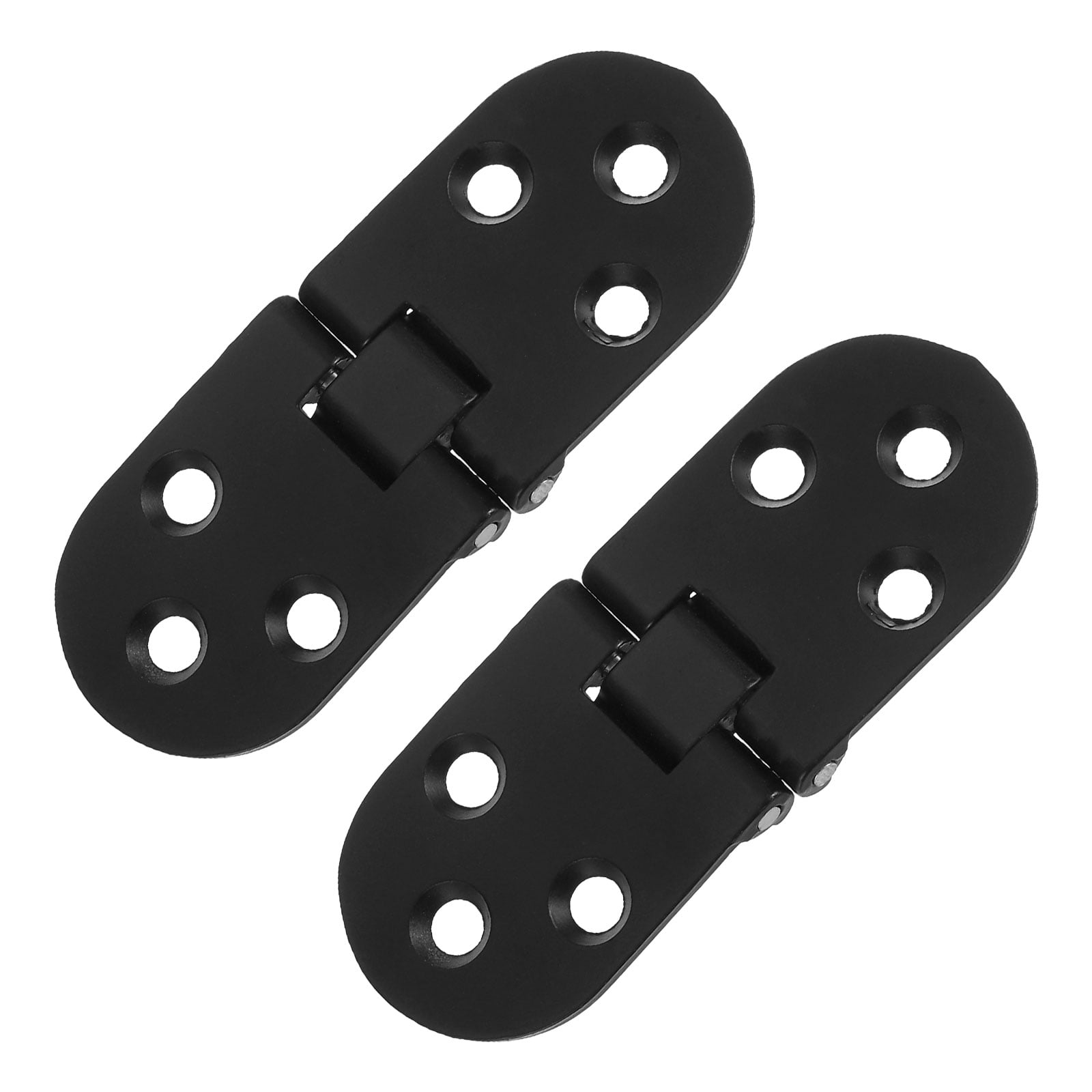 Uxcell Folding Table Hinge, 2Pack Zinc Alloy 180 Degree Round Edge ...