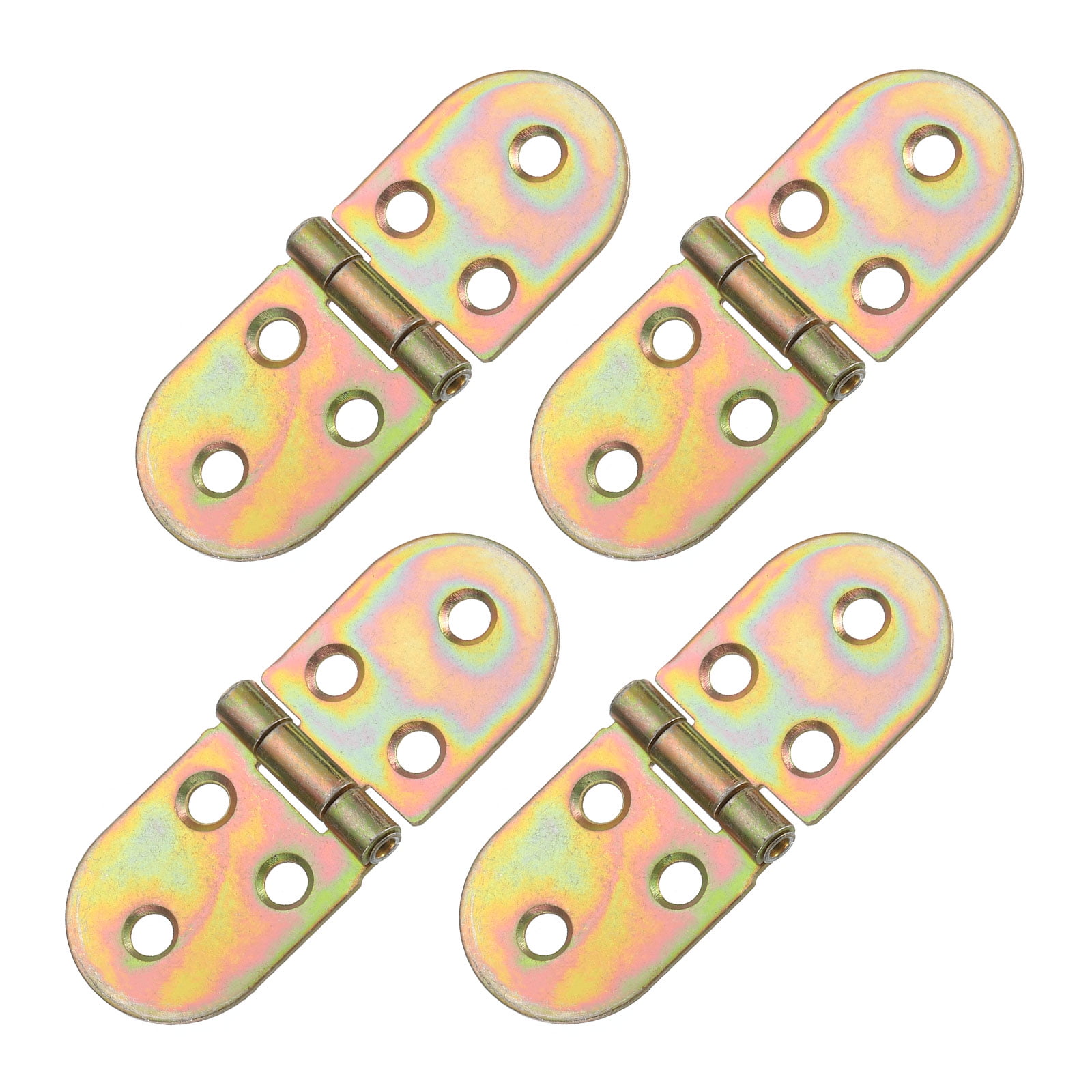 Uxcell Folding Table Hinge, 4Pack Iron 270 Degree Round Edge Sewing ...