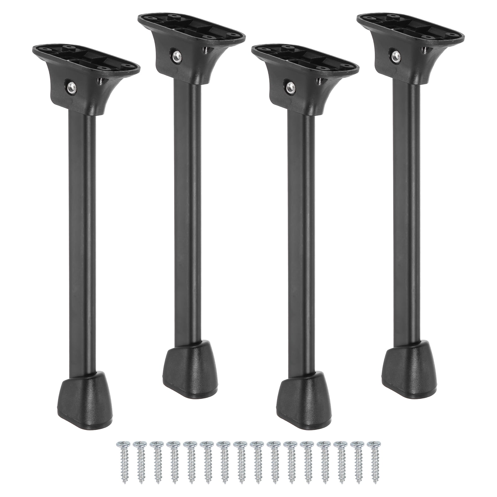Uxcell Folding Table Legs, 4pcs 20cm(8") Metal Foldable Table Furniture ...