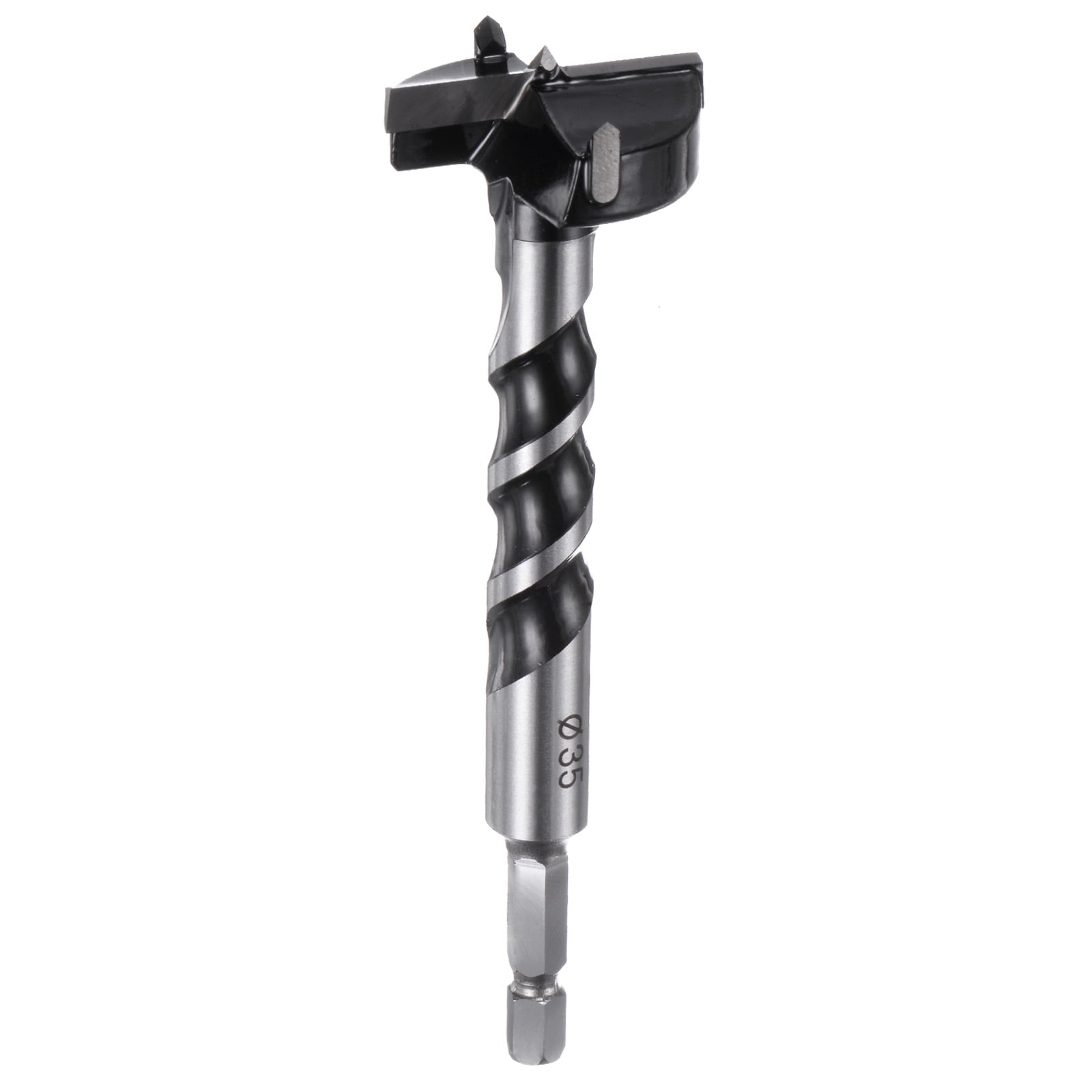 Uxcell Forstner Drill Bit 35mm (1-3/8") Dia YG8/C1 Tungsten Carbide ...