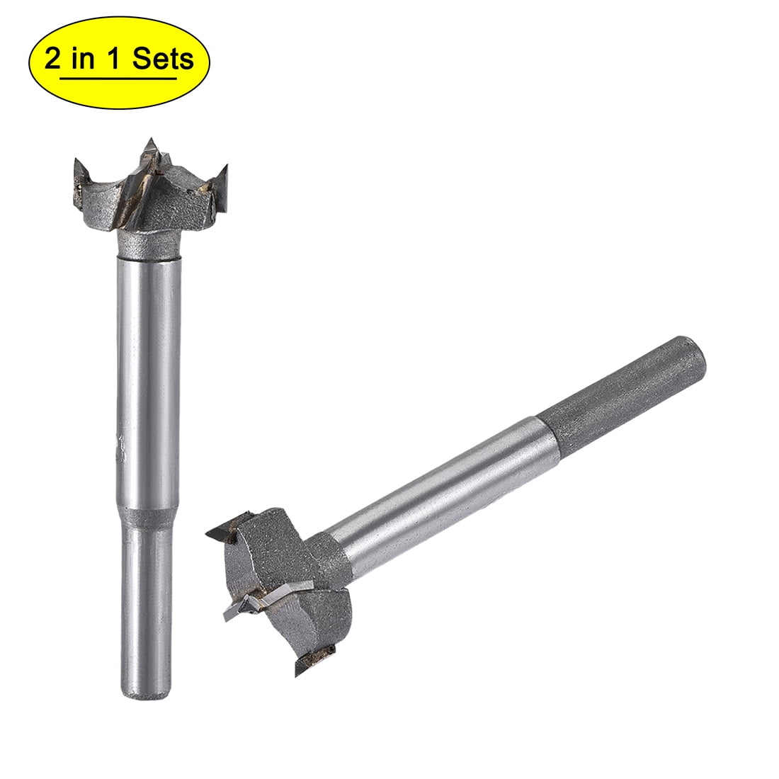 Uxcell Forstner Wood Boring Drill Bits Dia. Hole Saw Carbide Alloy ...