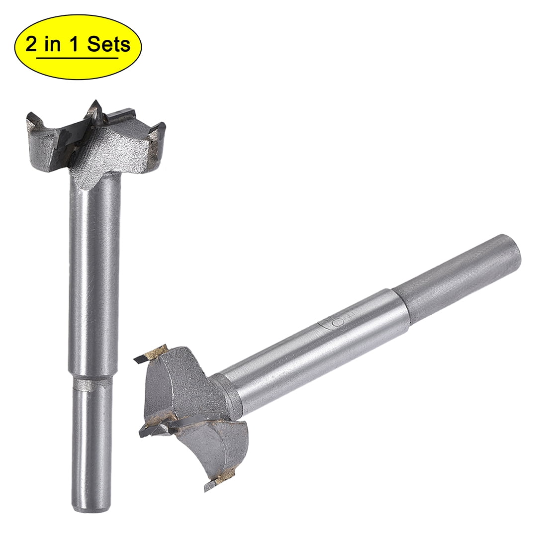 Uxcell Forstner Wood Boring Drill Bits Dia. Hole Saw Carbide Alloy ...