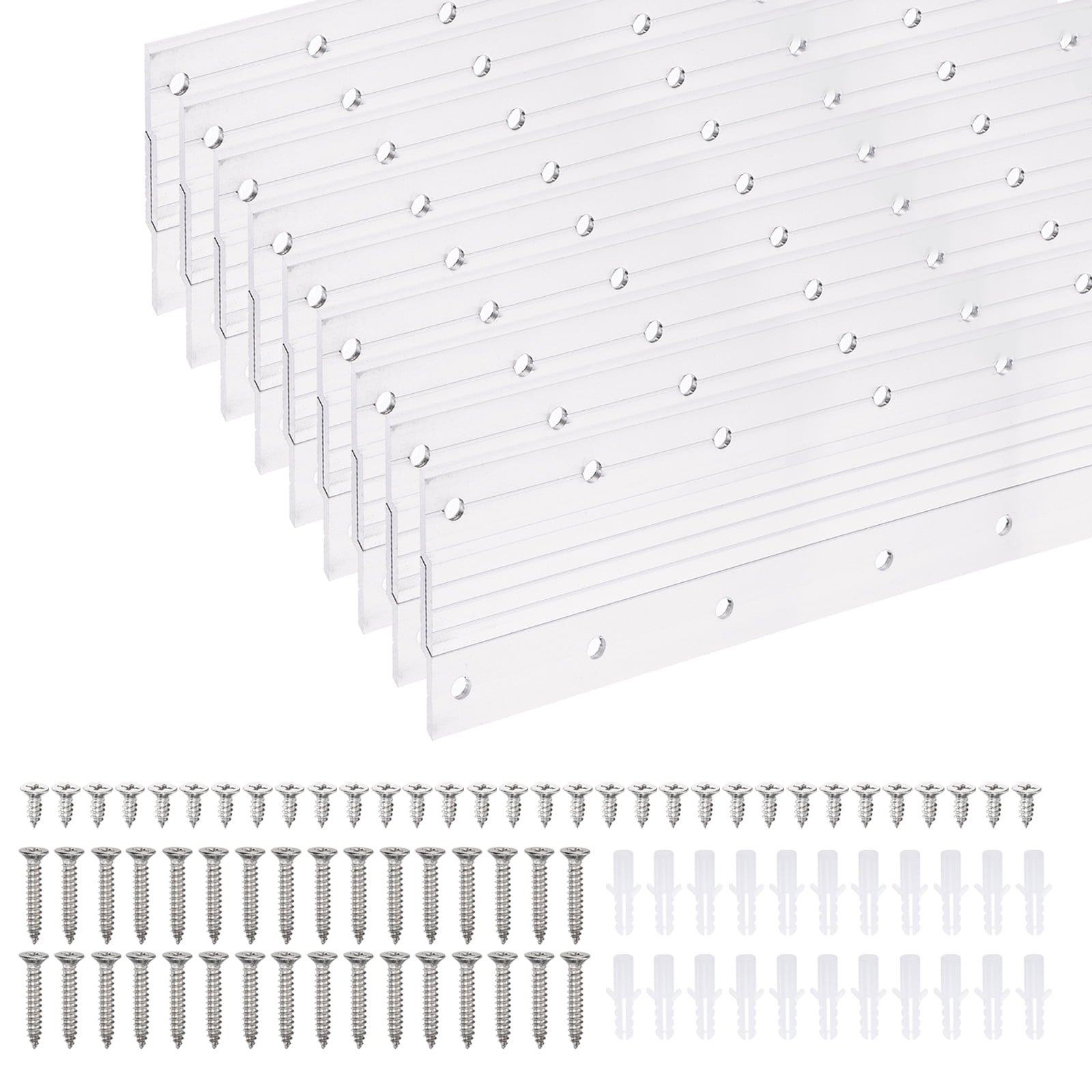 Uxcell French Cleat Picture Hanger 18 inch, 1 Set Aluminum Z Clip ...