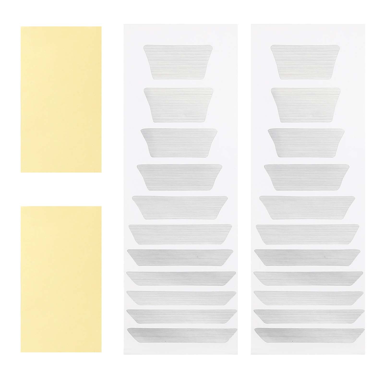 Uxcell Fretboard Markers Inlay Stickers Decals for Guitars and Bass ...